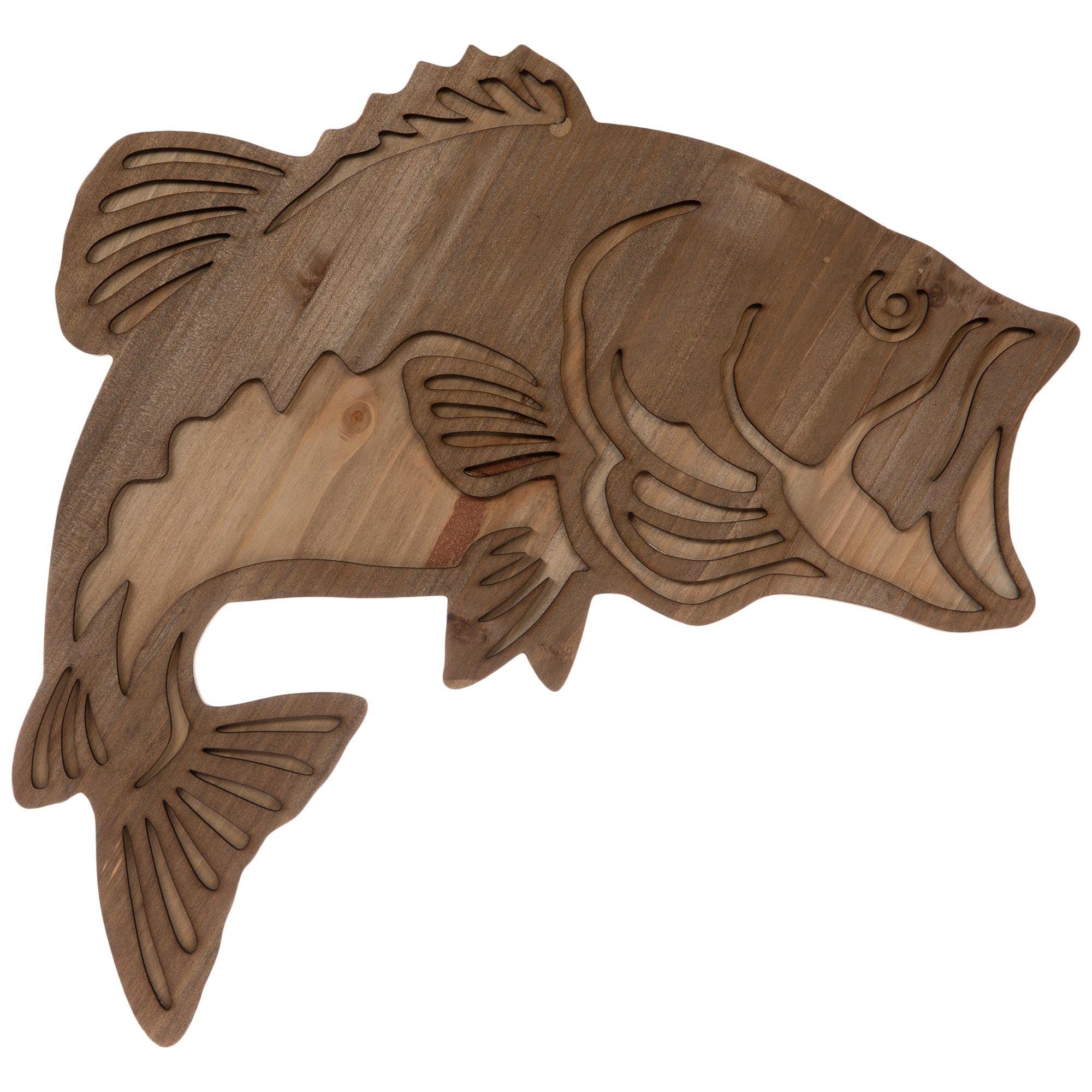 Bass Wood Wall Decor | Hobby Lobby | 2284354