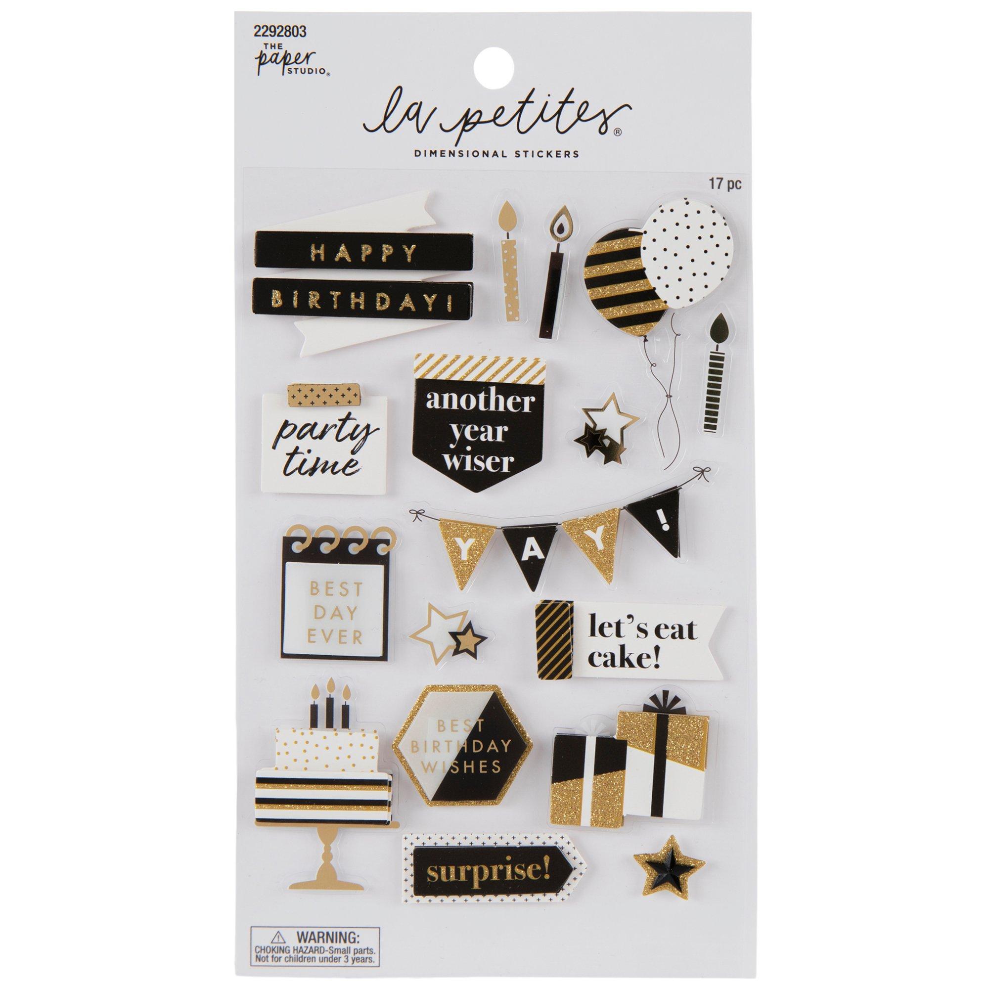 Party Time 3D Stickers | Hobby Lobby | 2292803