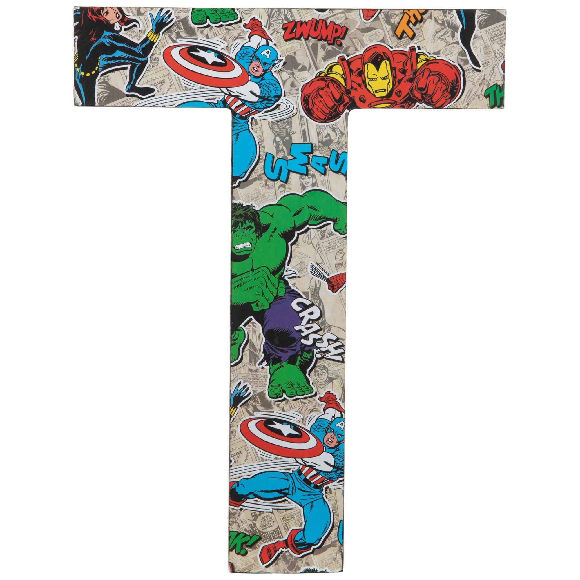 Retro Marvel Comics Letter Wood Wall Decor | Hobby Lobby | 2294684