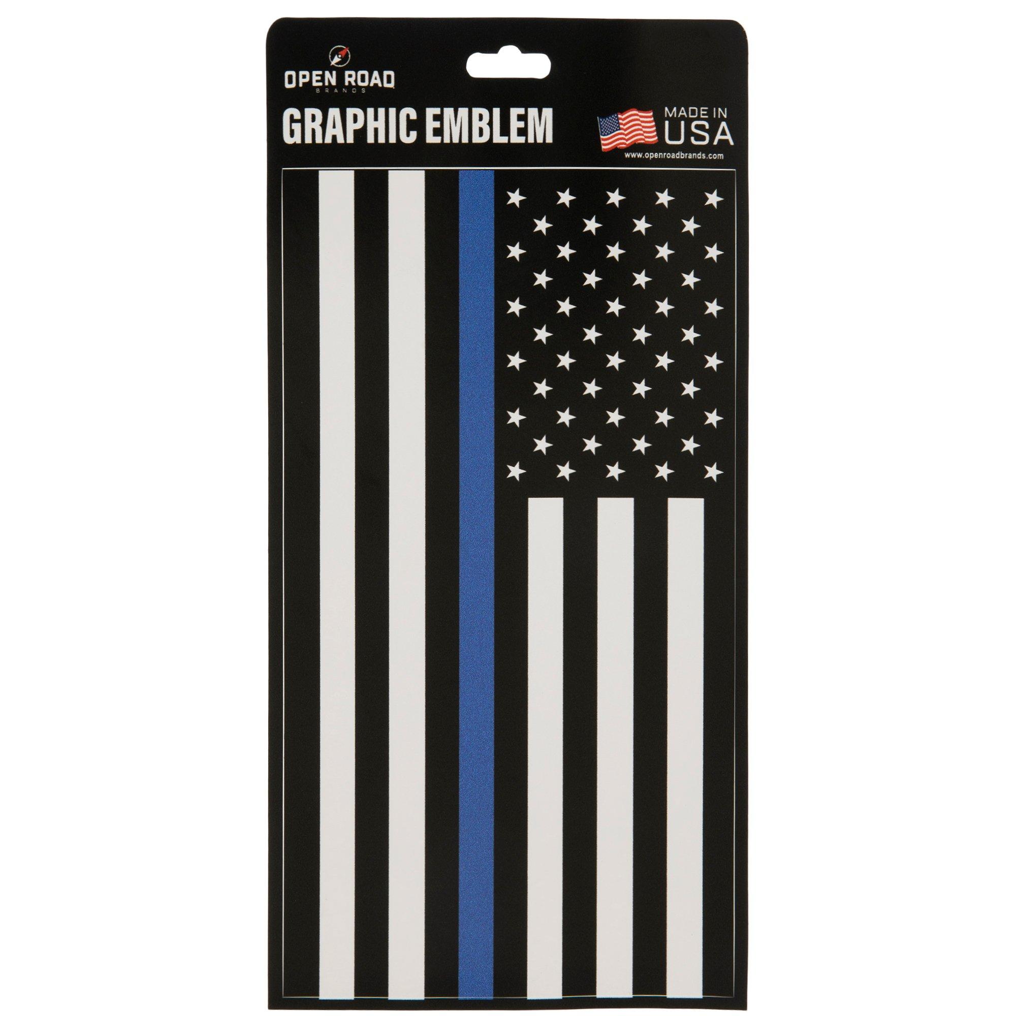 Blue Line American Flag Sticker | Hobby Lobby | 2296606