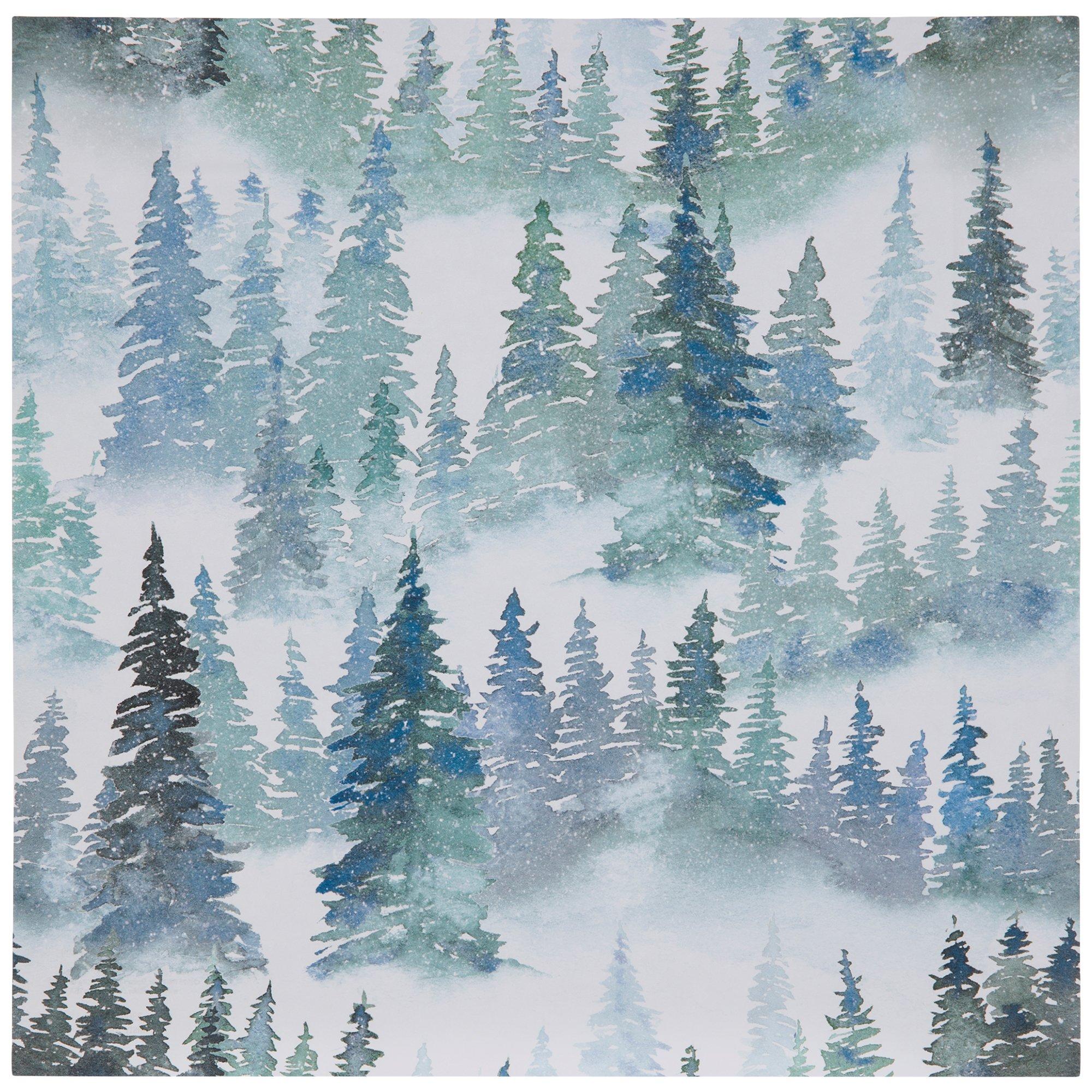Misty Forest Scrapbook Paper | Hobby Lobby | 2300176