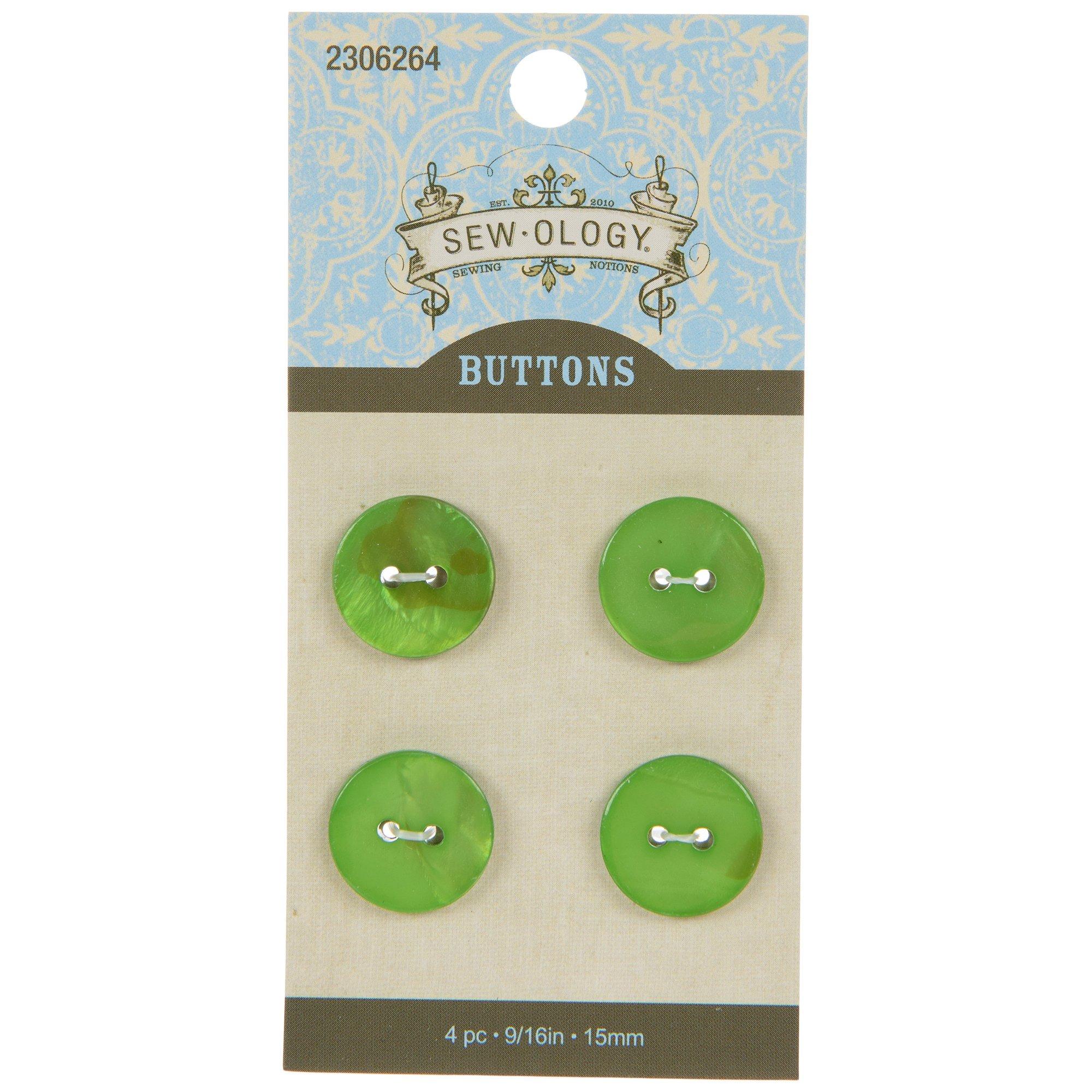 Shimmering Green Buttons | Hobby Lobby | 2306264