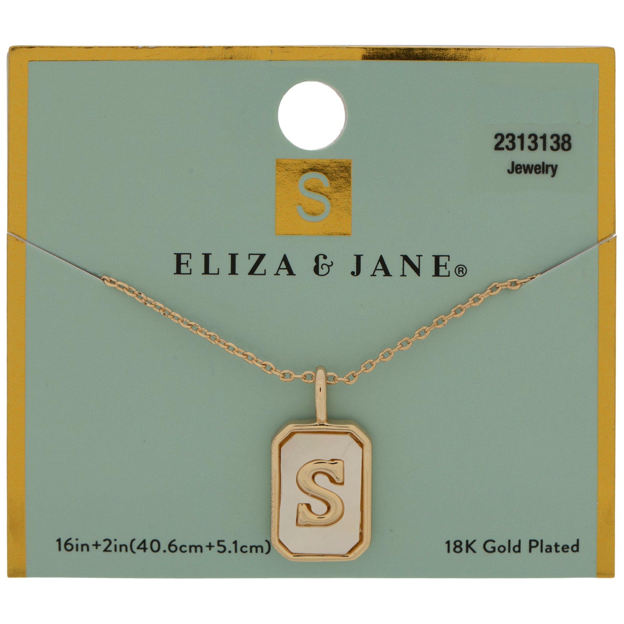 18K Gold Plated Monogram Chain Necklace | Hobby Lobby | 2313138