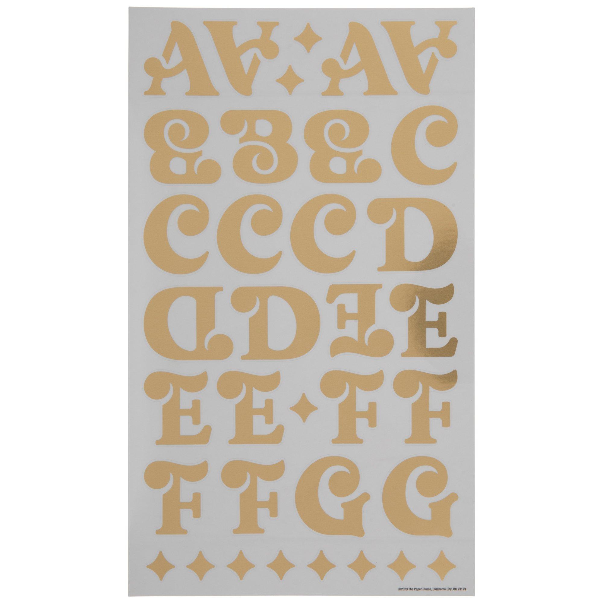 Retro Alphabet Stickers | Hobby Lobby | 2319762