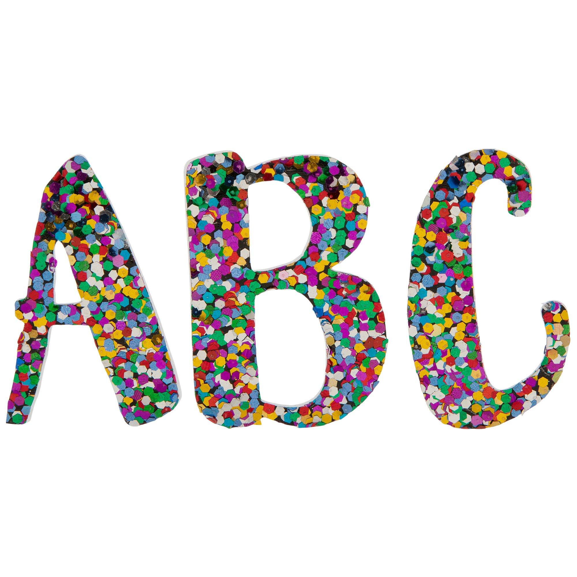 Glitter Alphabet Foam Stickers | Hobby Lobby | 2319820