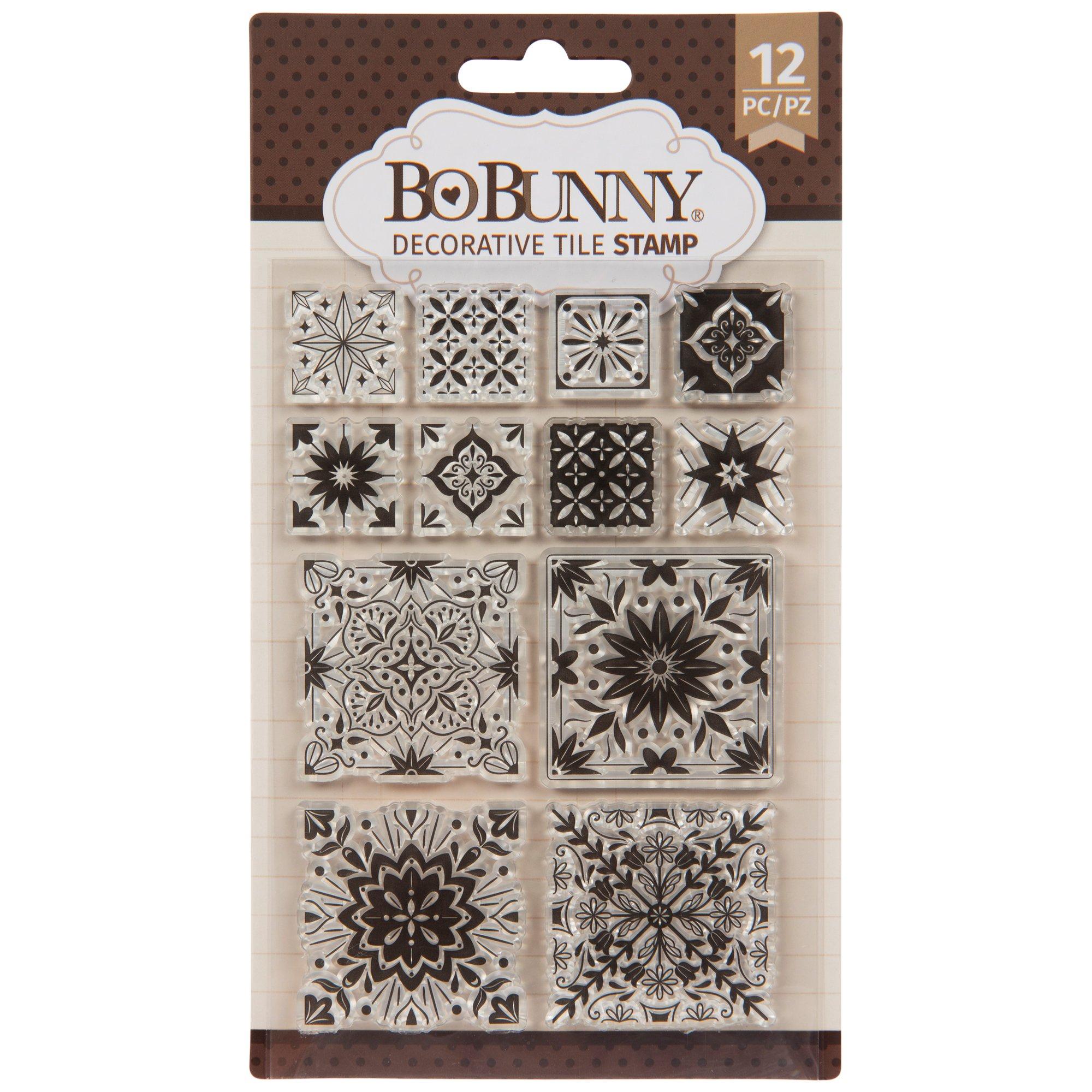 Decorative Tiles Clear Stamps | Hobby Lobby | 2322865