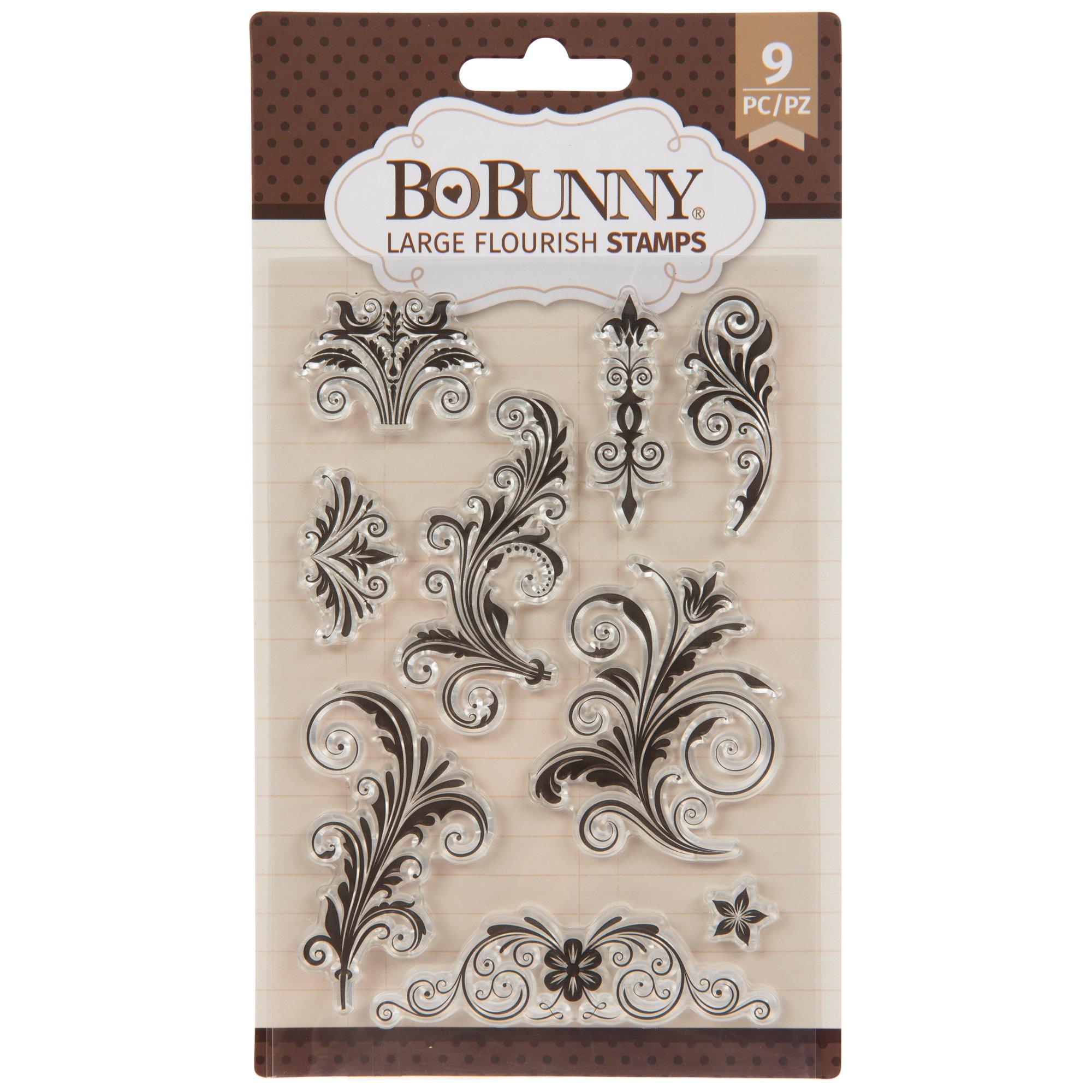 Large Flourish Clear Stamps | Hobby Lobby | 2322873
