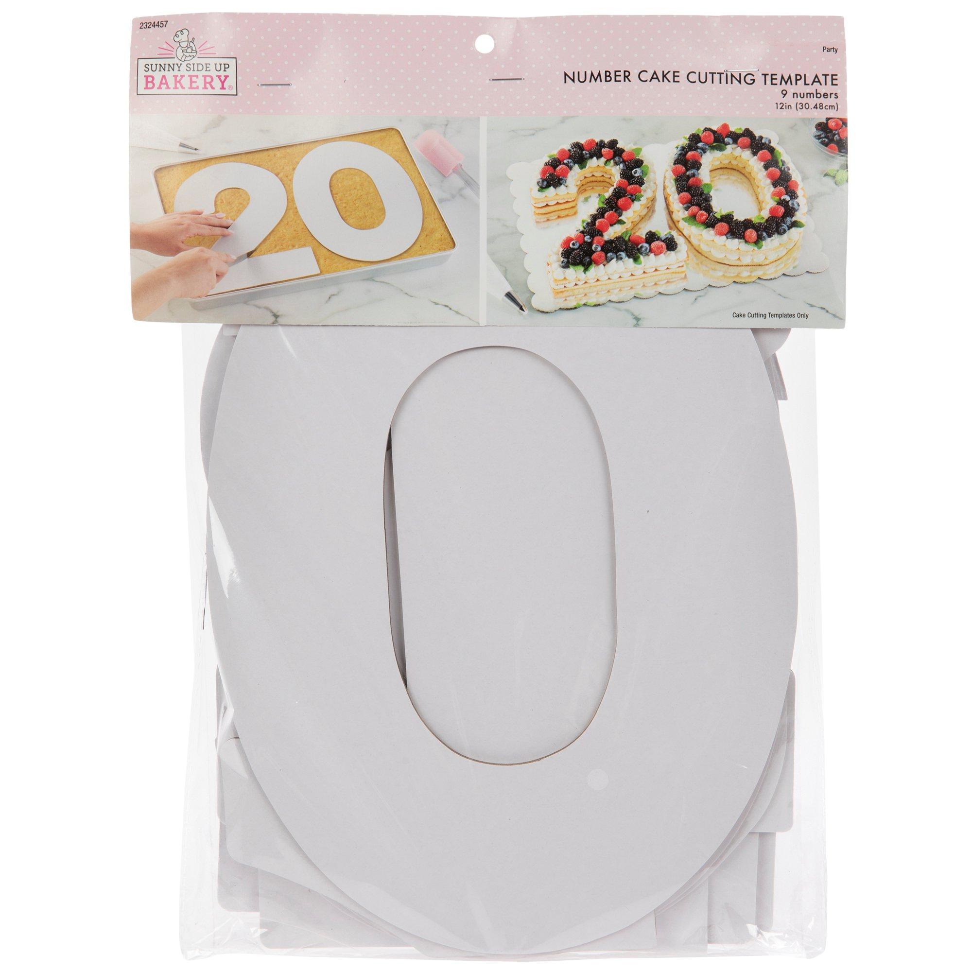Number Cake Cutting Templates | Hobby Lobby | 2324457
