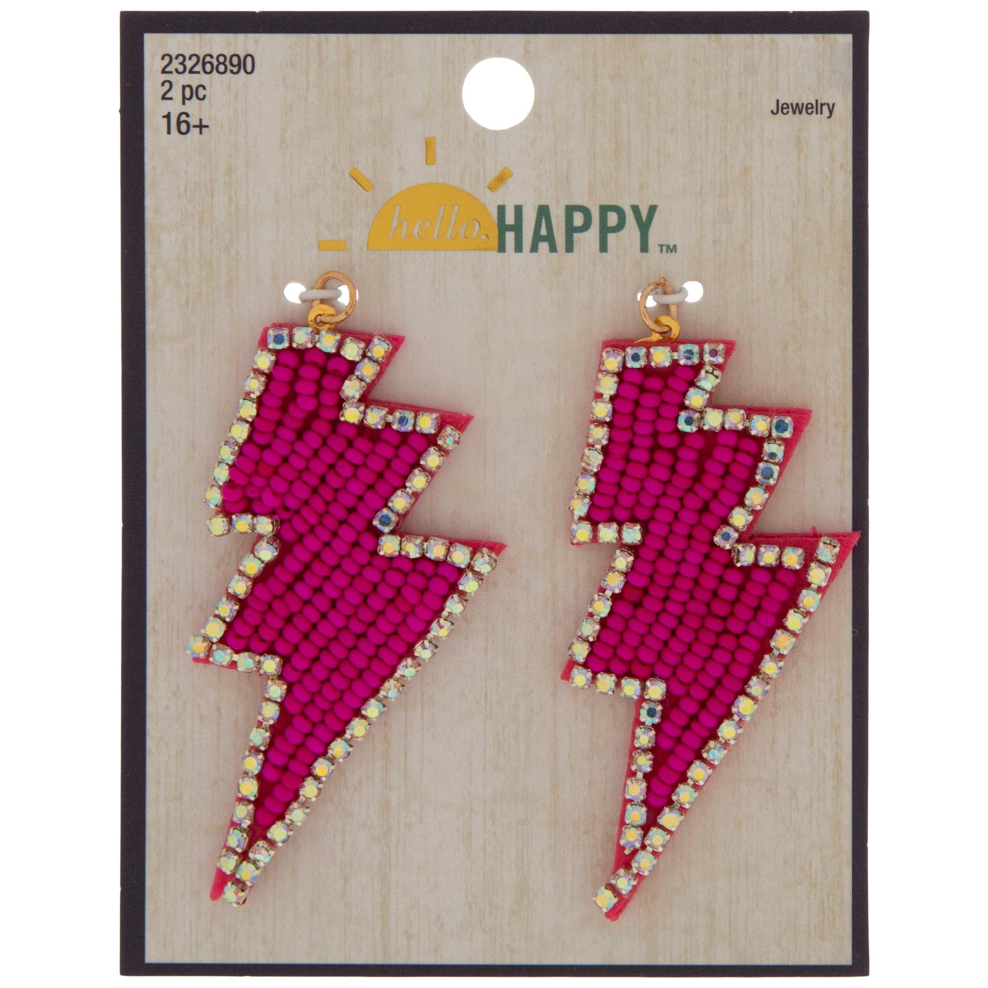 Beaded Lightning Bolt Pendants | Hobby Lobby | 2326890