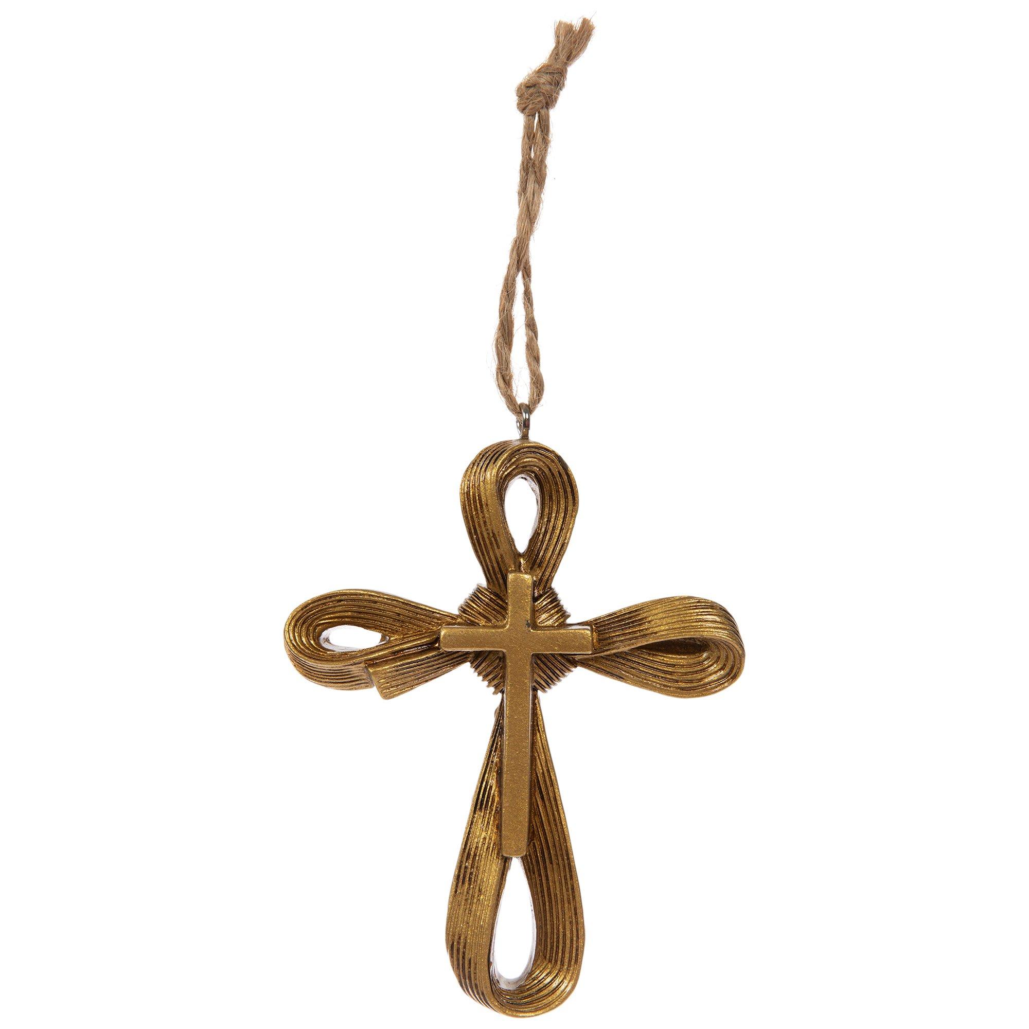 Gold Looped Mini Wall Cross | Hobby Lobby | 2327757
