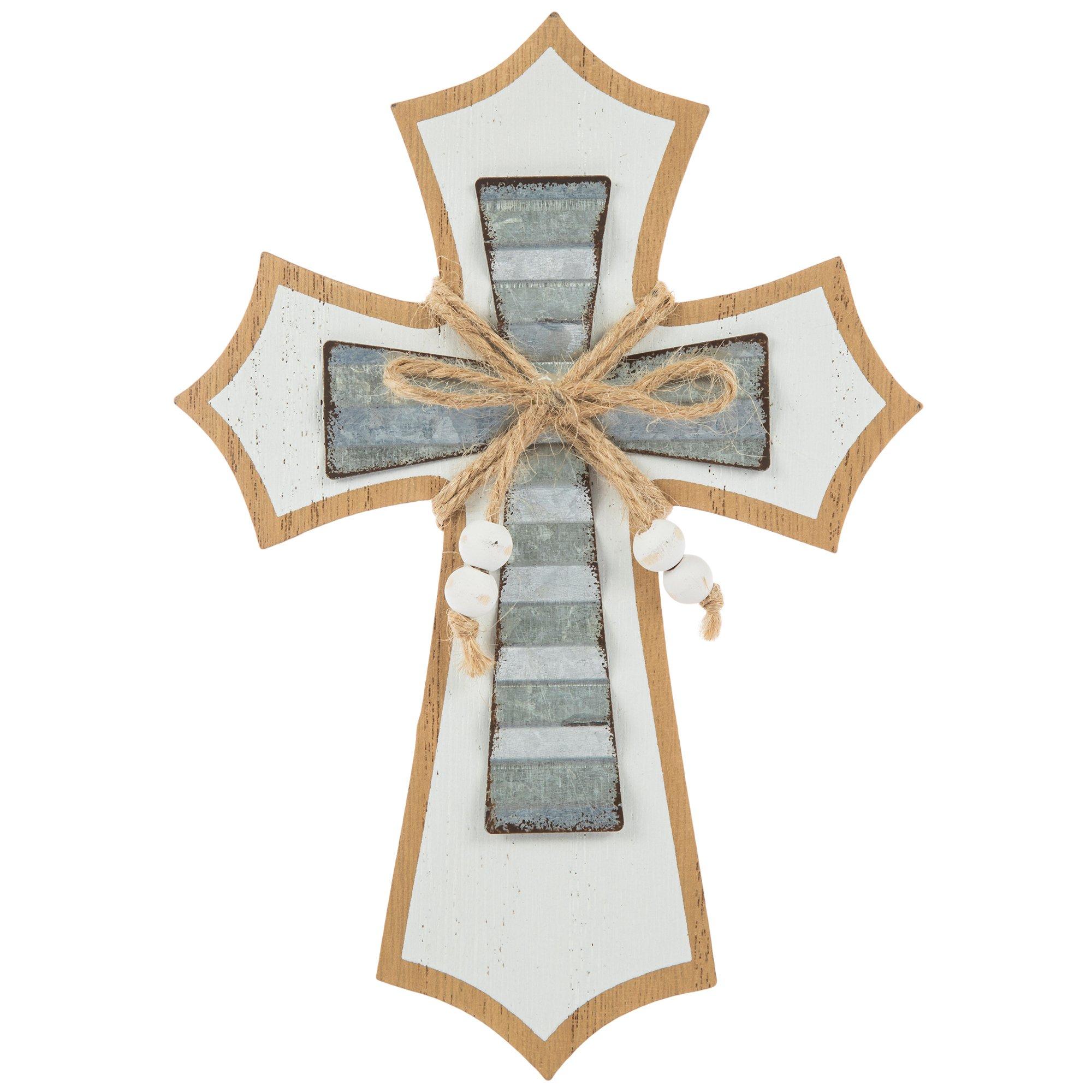 Galvanized Metal Layered Wall Cross | Hobby Lobby | 2328029