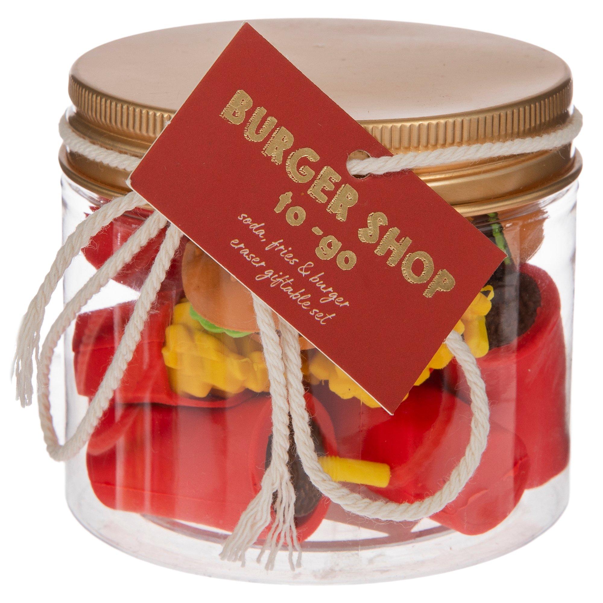 Burger Shop Eraser Jar | Hobby Lobby | 2332013