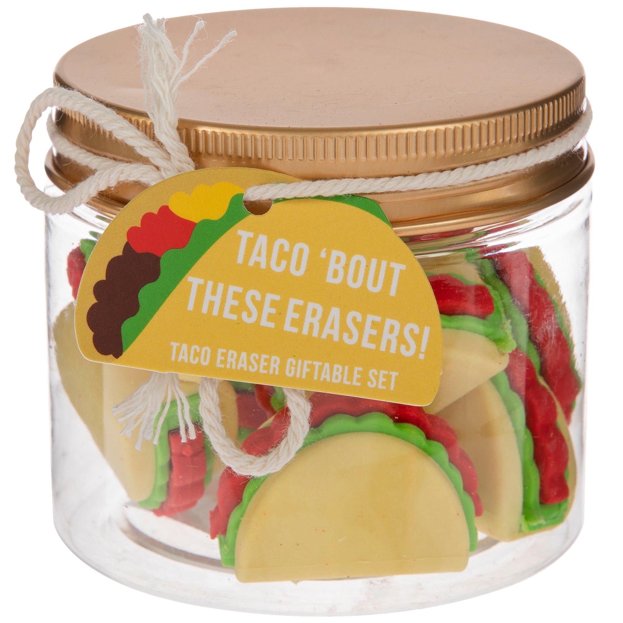 Taco Eraser Jar Set | Hobby Lobby | 2332039