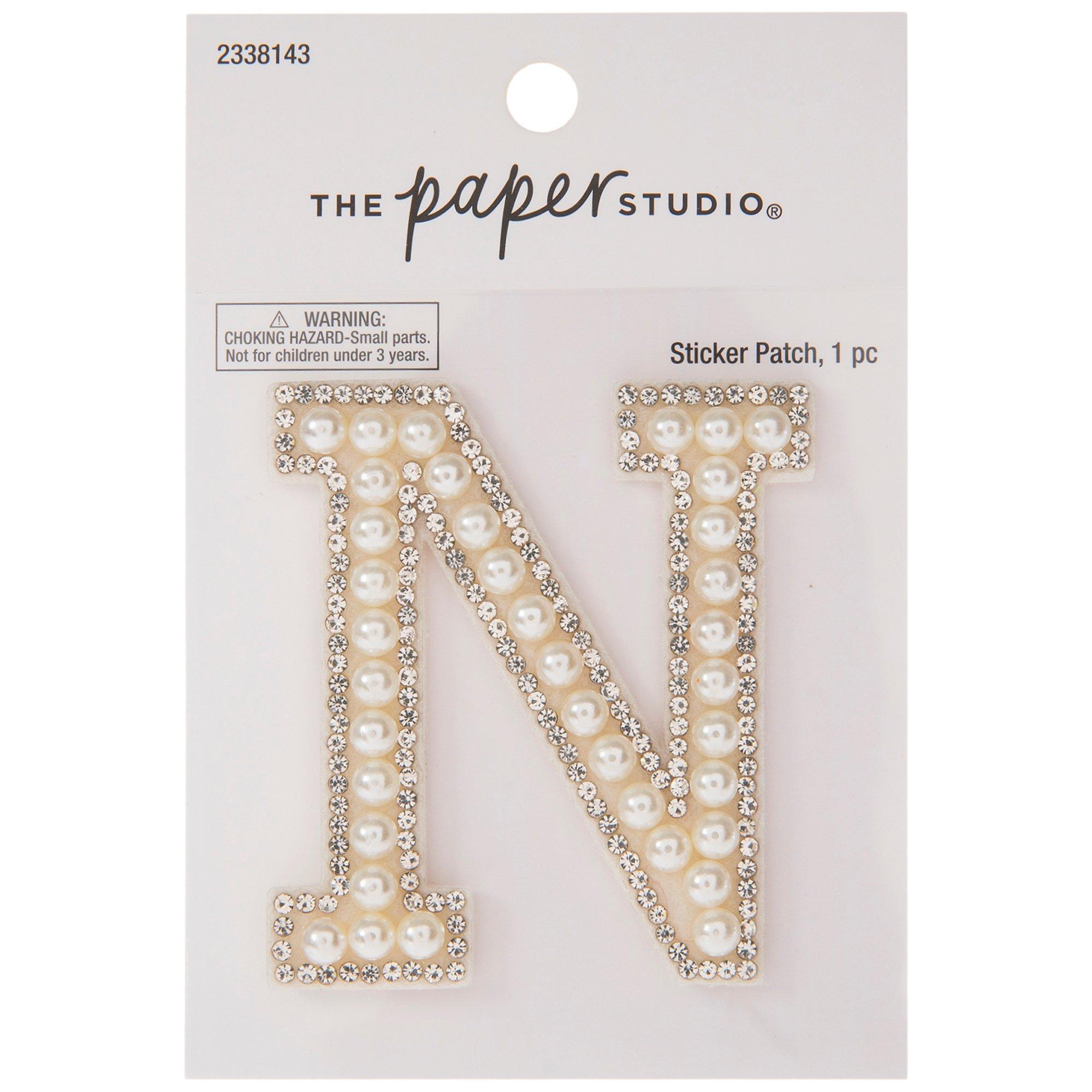 Pearl Letter Patch Sticker | Hobby Lobby | 2338143