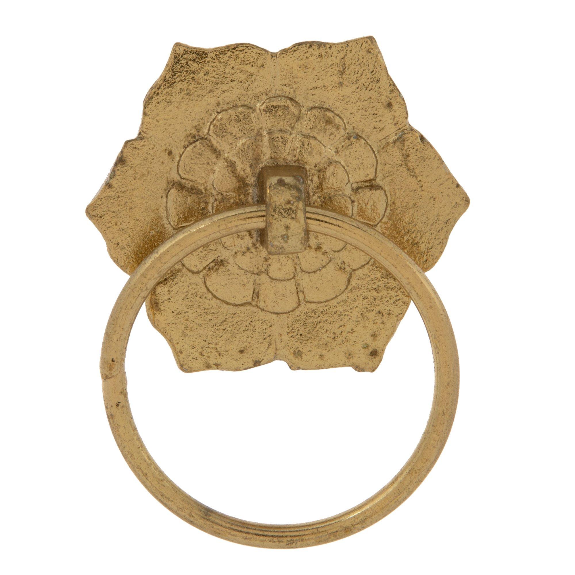 Gold Flower Metal Ring Pull | Hobby Lobby | 2339729