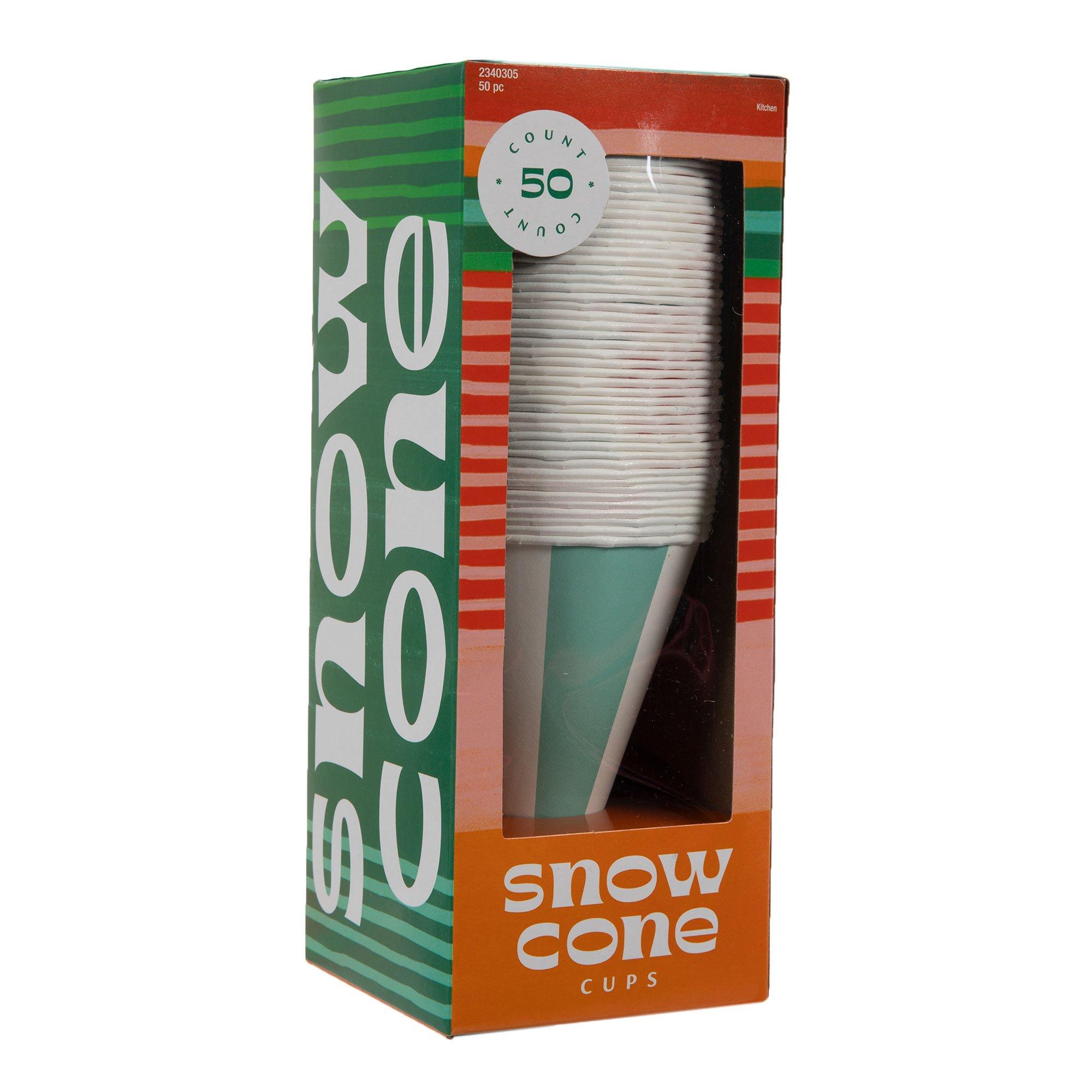 Striped Snow Cone Cups | Hobby Lobby | 2340305