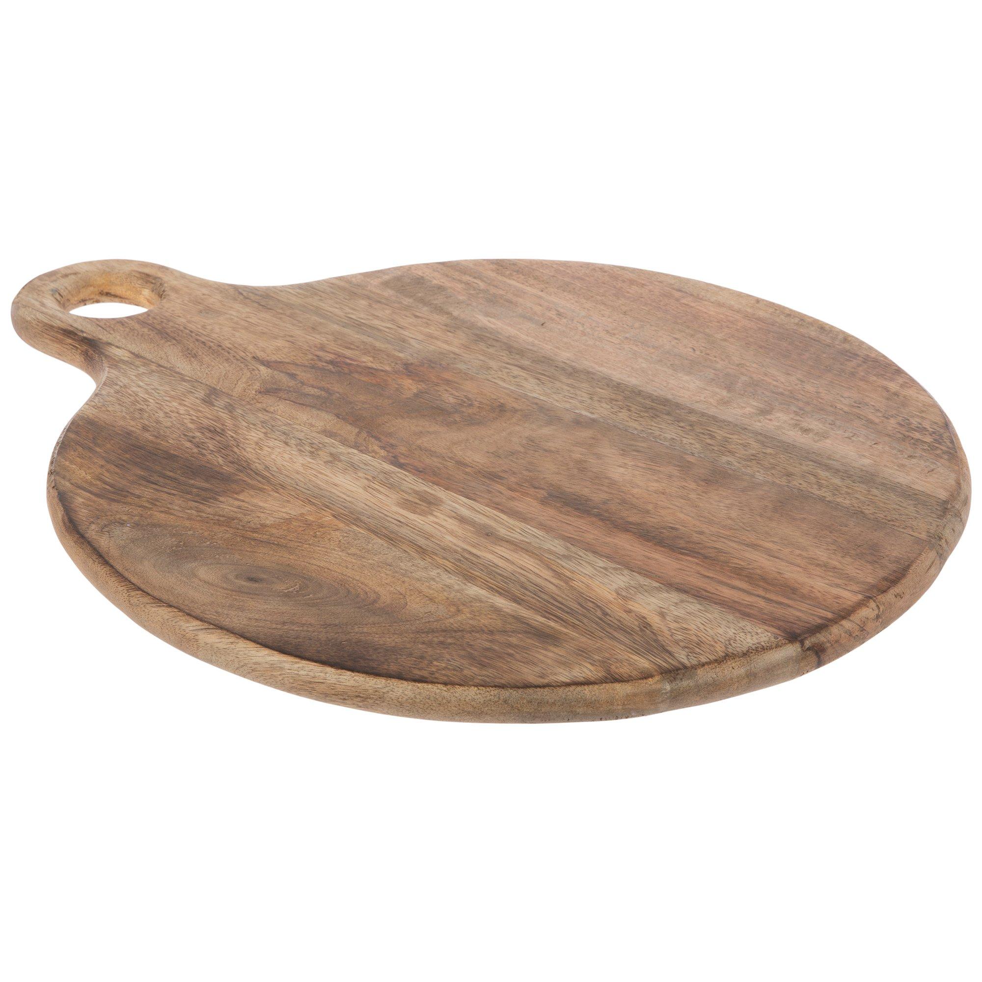Round Wood Cutting Board With Handle | Hobby Lobby | 2342277