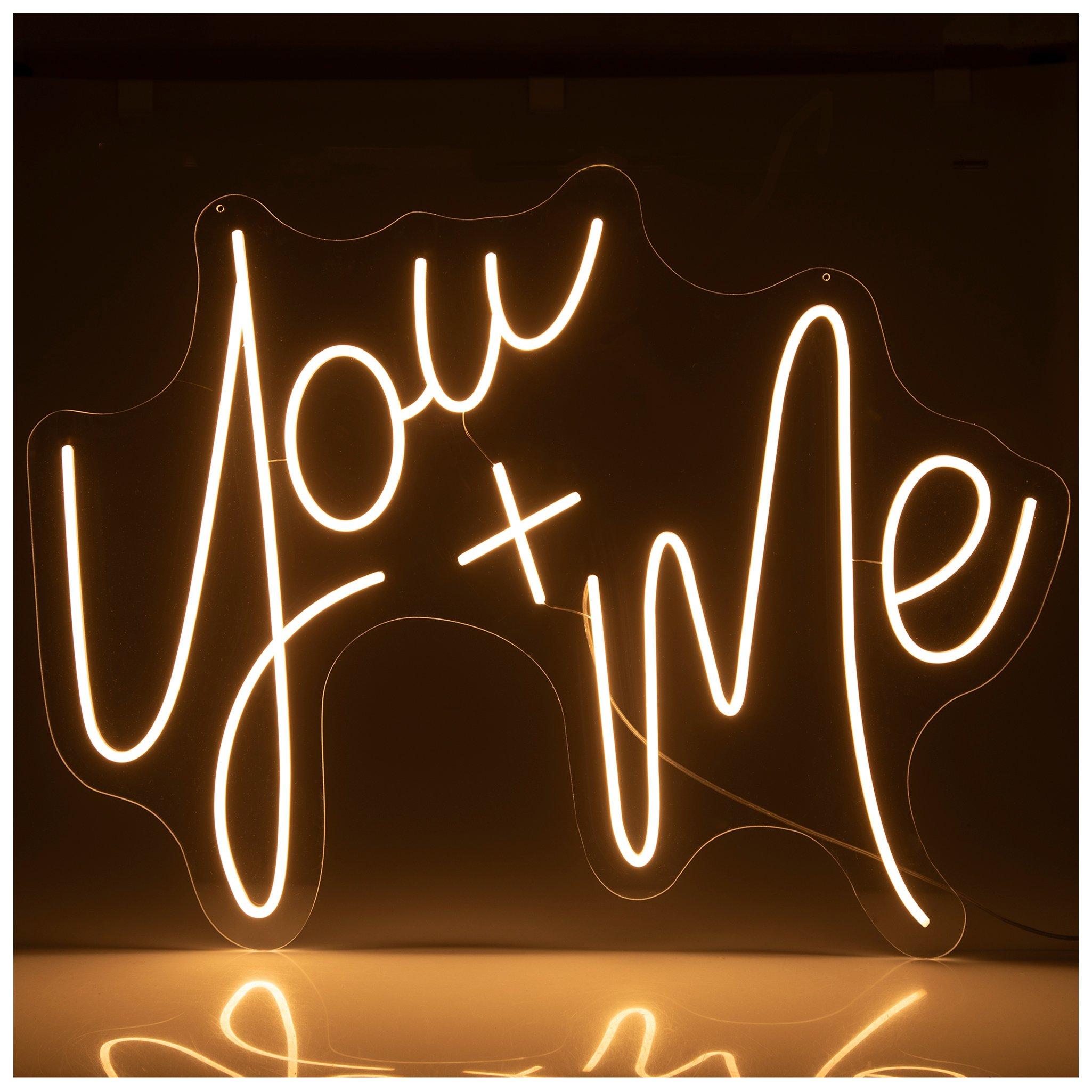 You + Me LED Neon Sign | Hobby Lobby | 2351328