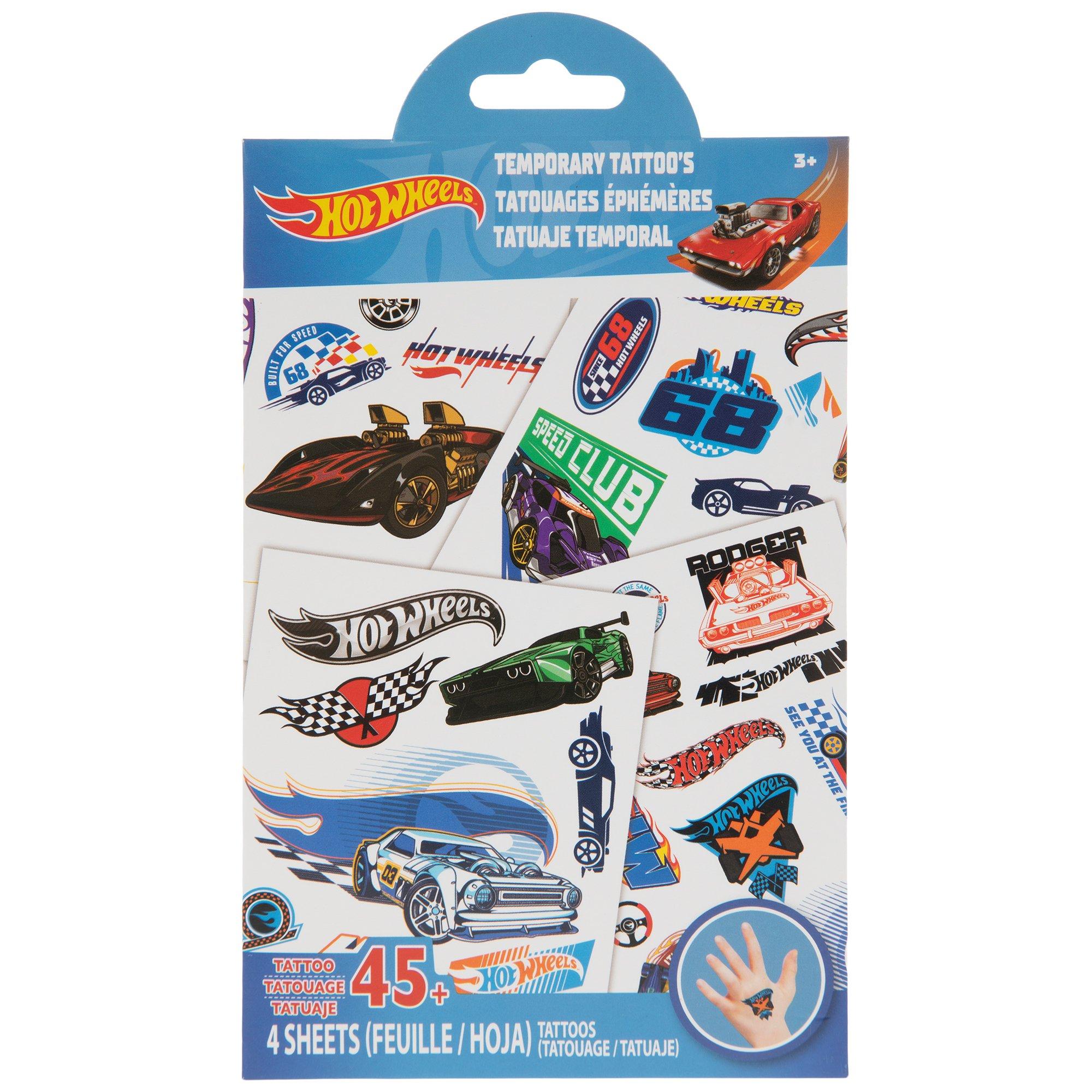 Hot Wheels Temporary Tattoos | Hobby Lobby | 2354835