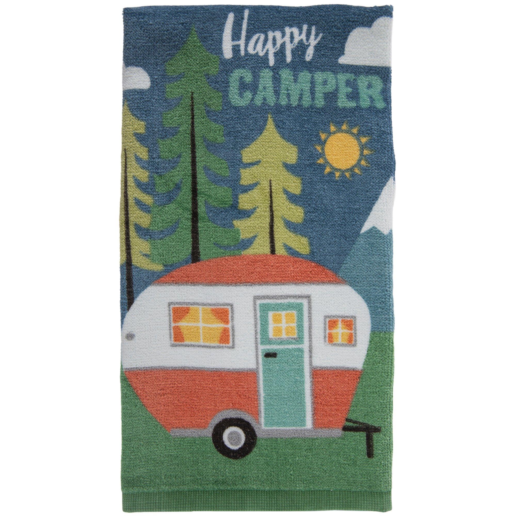 Happy Camper Kitchen Towel | Hobby Lobby | 2356848