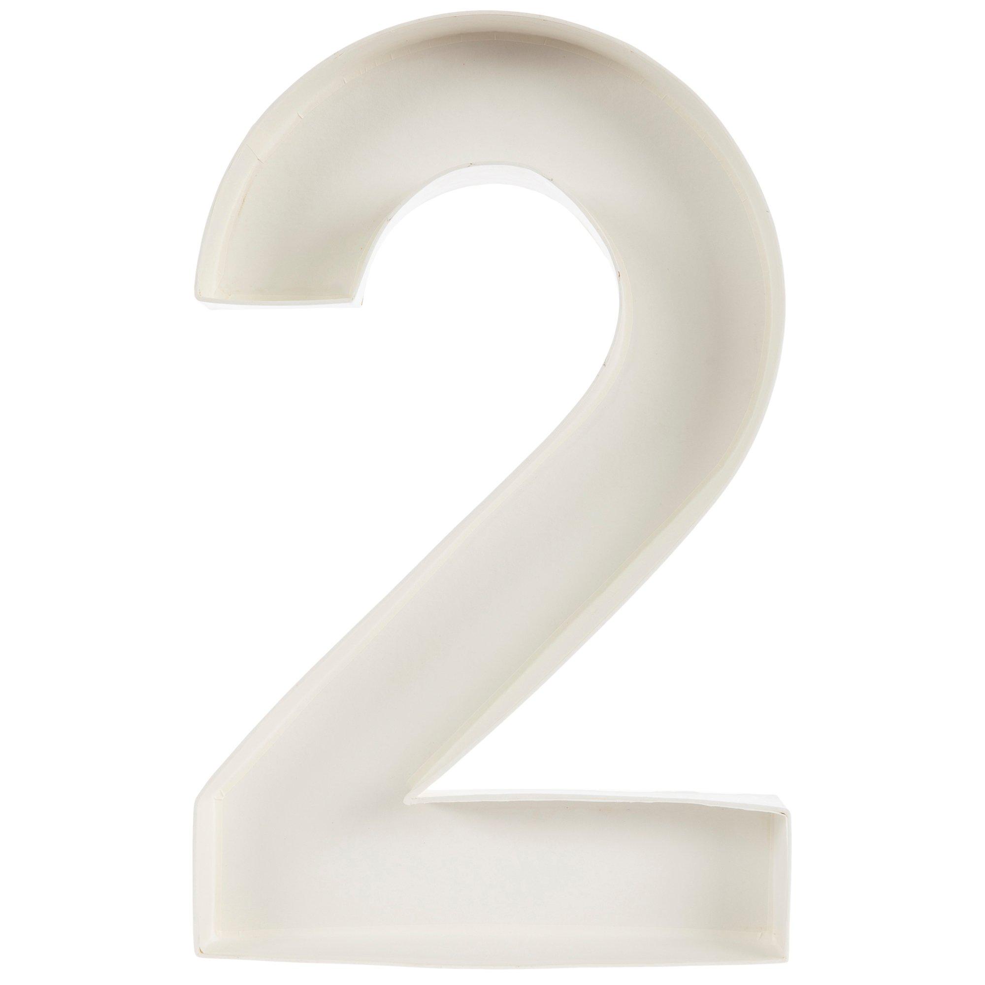 White Fillable Number | Hobby Lobby | 2360329