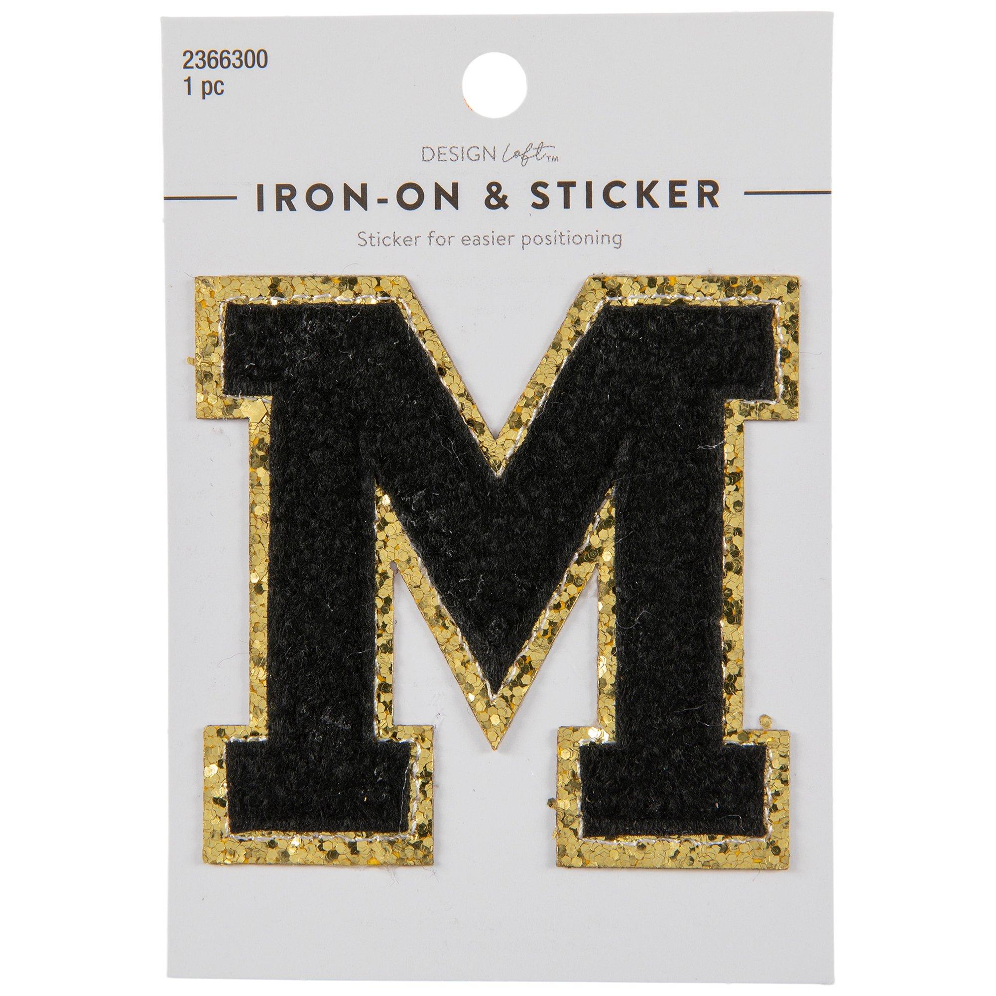 Letter Iron-On & Sticker Patch | Hobby Lobby | 2366300