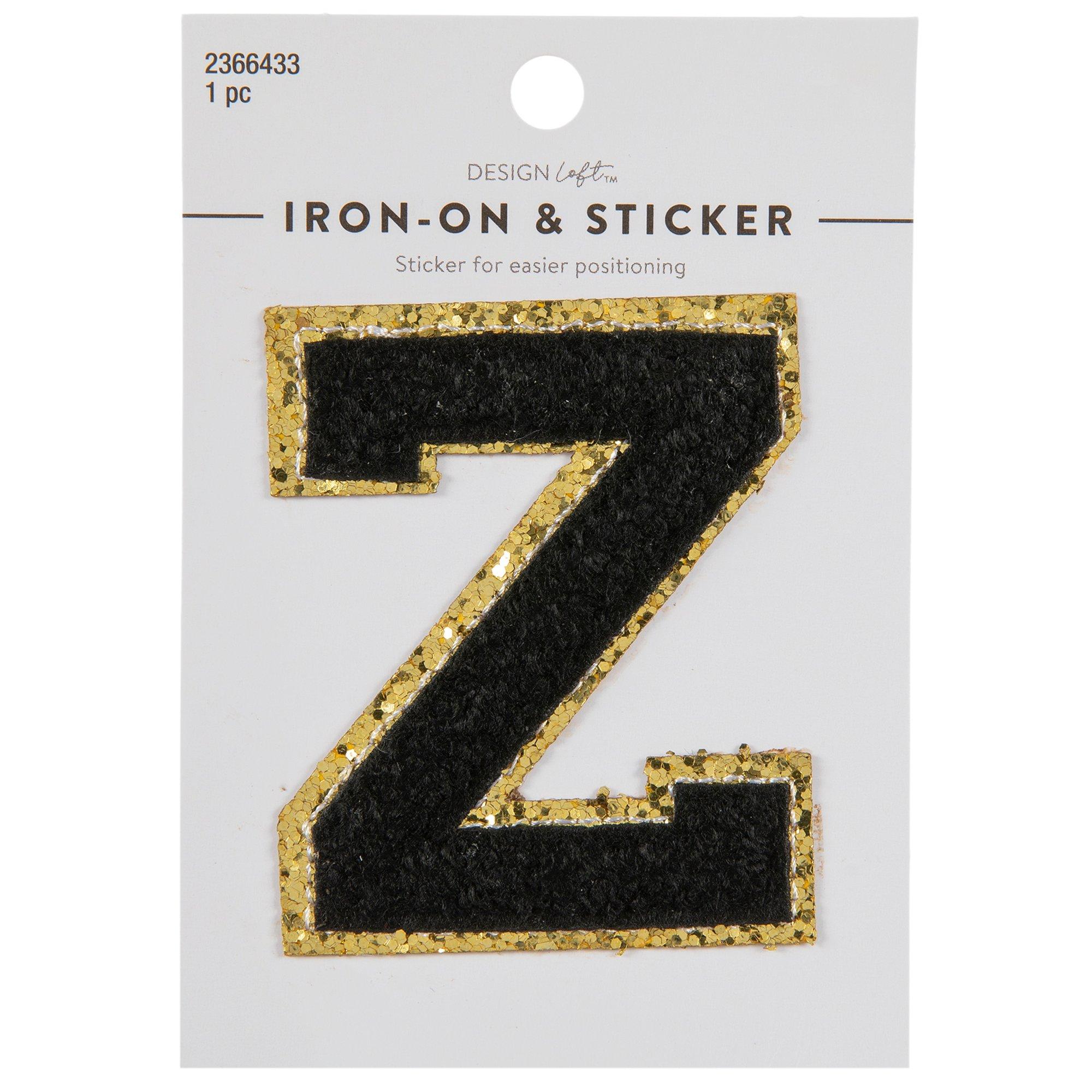 Letter Iron-On & Sticker Patch | Hobby Lobby | 2366433