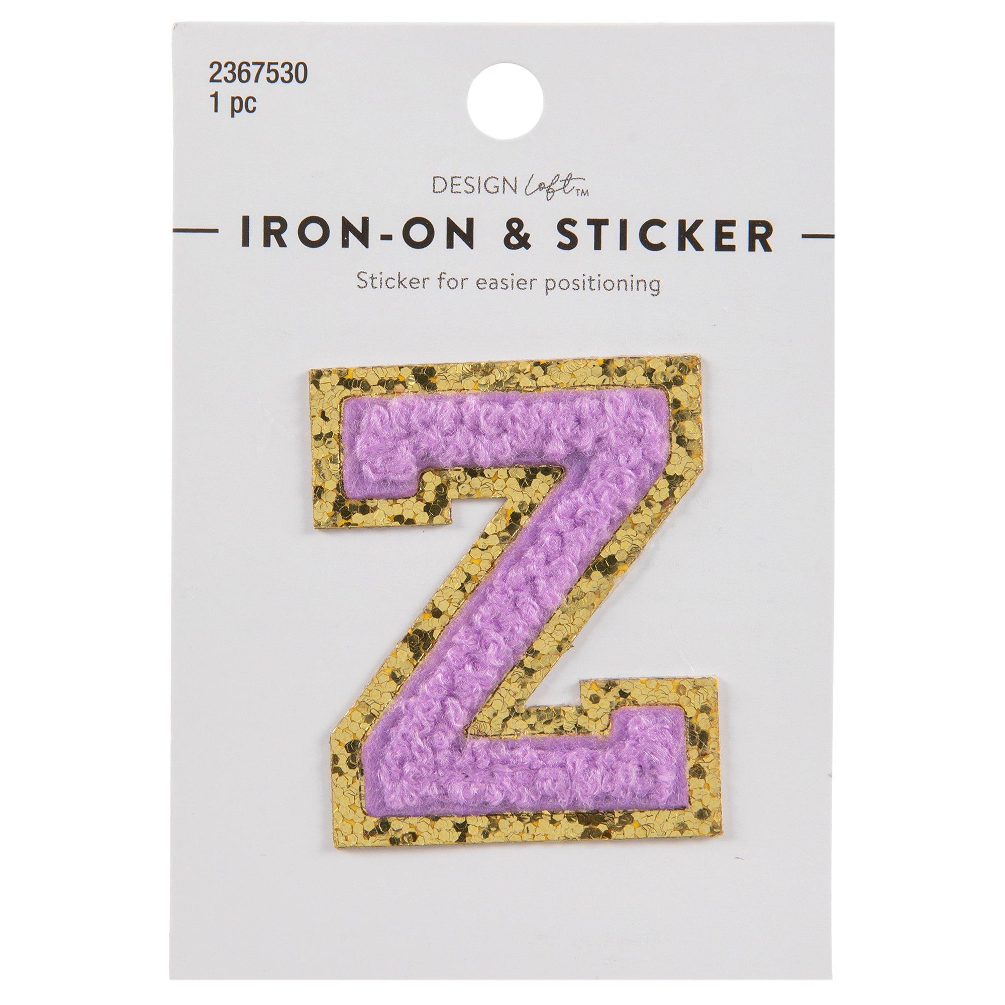 Mini Letter Iron-On & Sticker Patch | Hobby Lobby | 2367530