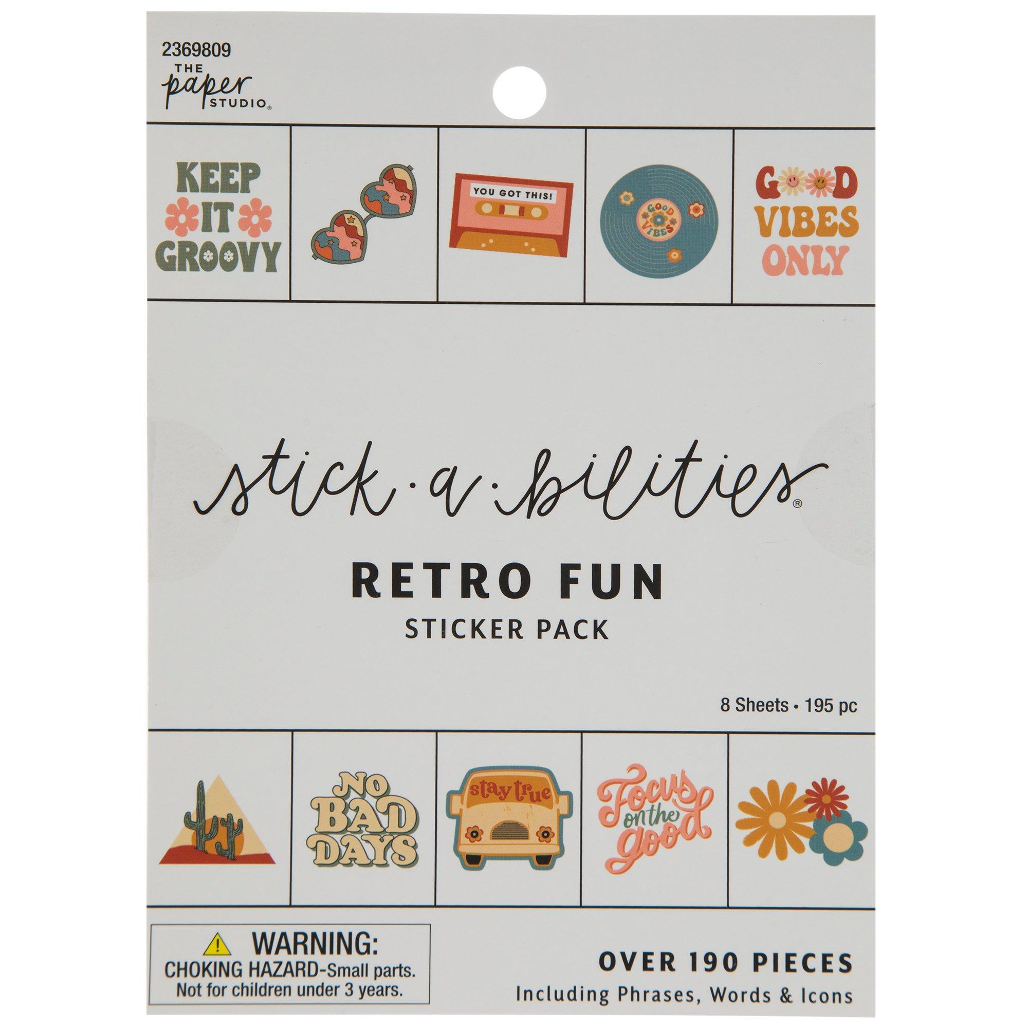 Retro Fun Stickers | Hobby Lobby | 2369809
