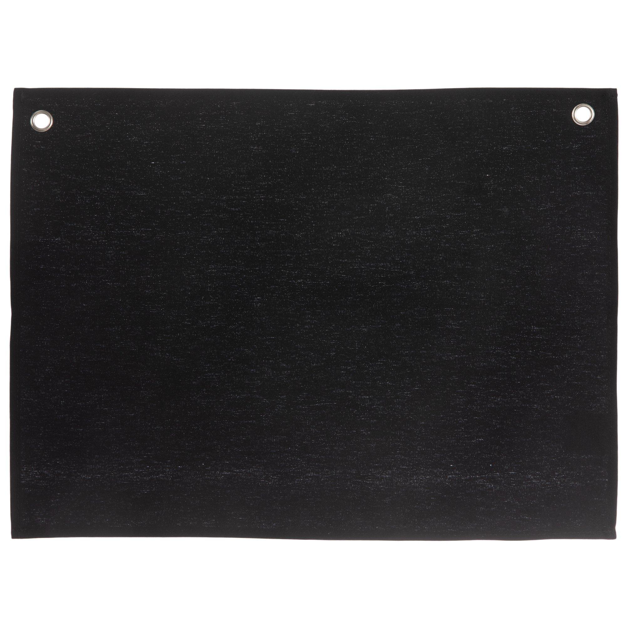 Black Cotton Rectangle Banner | Hobby Lobby | 2372050