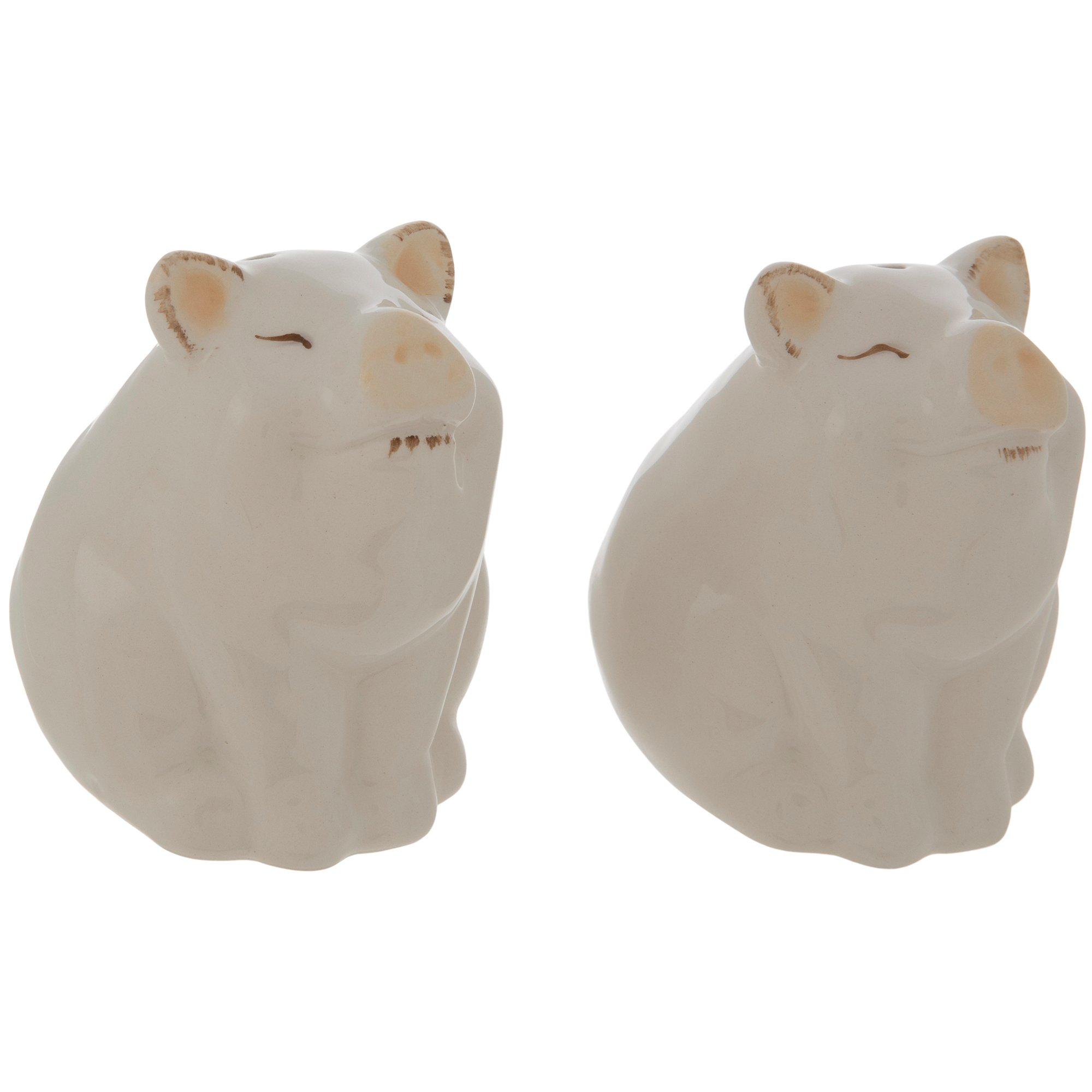 Pigs Ceramic Salt & Pepper Shakers | Hobby Lobby | 2373702