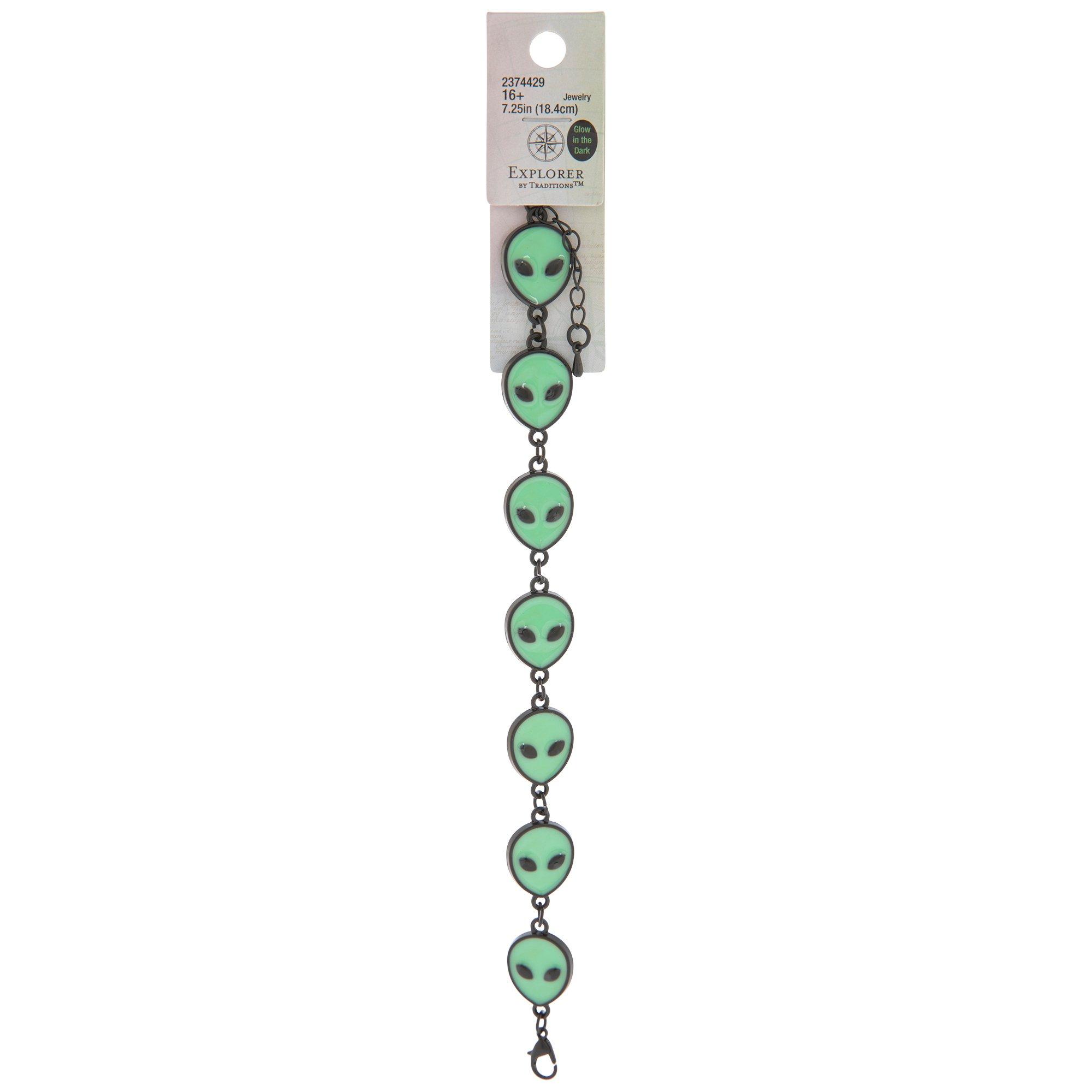 Alien Glow-In-The-Dark Bracelet | Hobby Lobby | 2374429