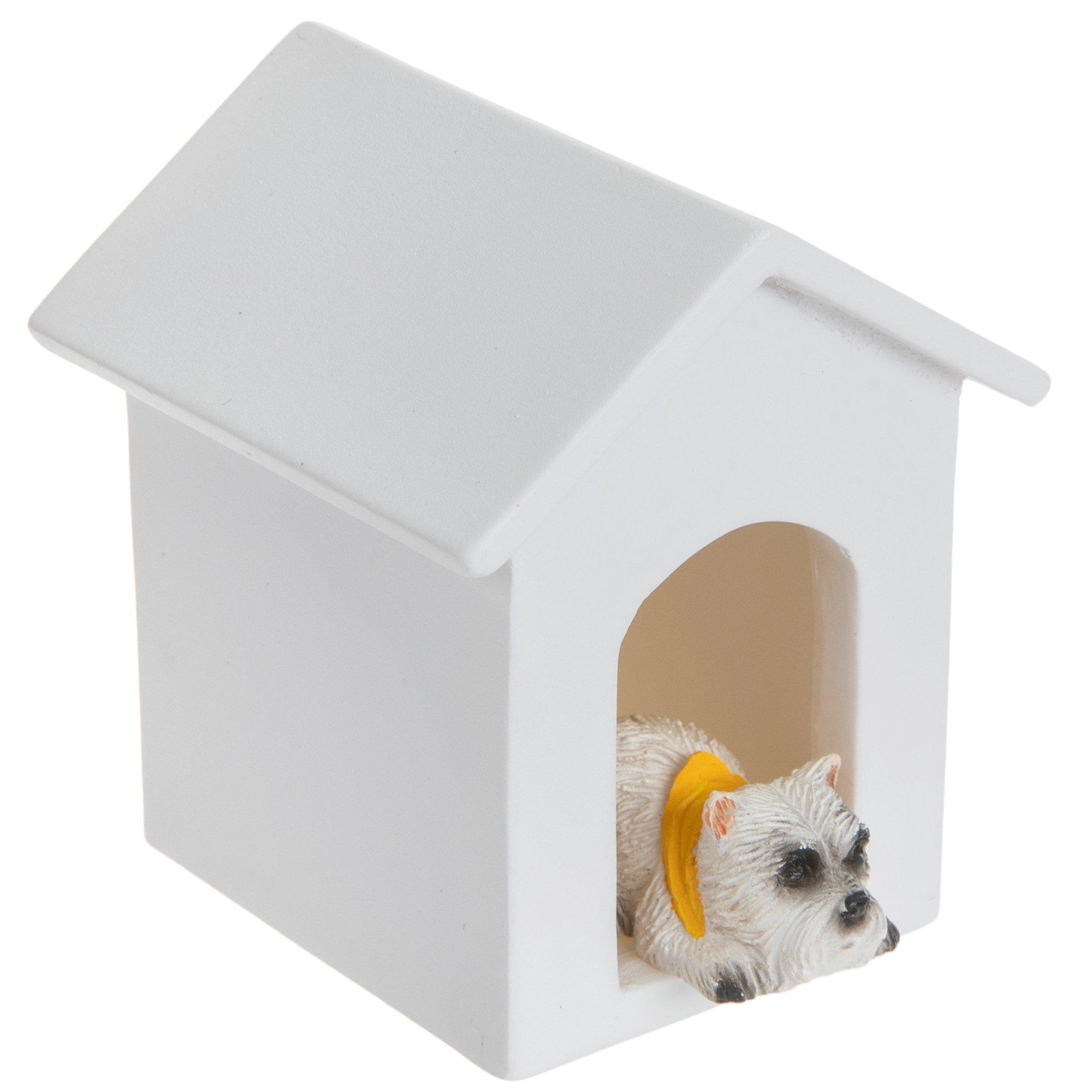 Miniature Dog & Dog House | Hobby Lobby | 2376838