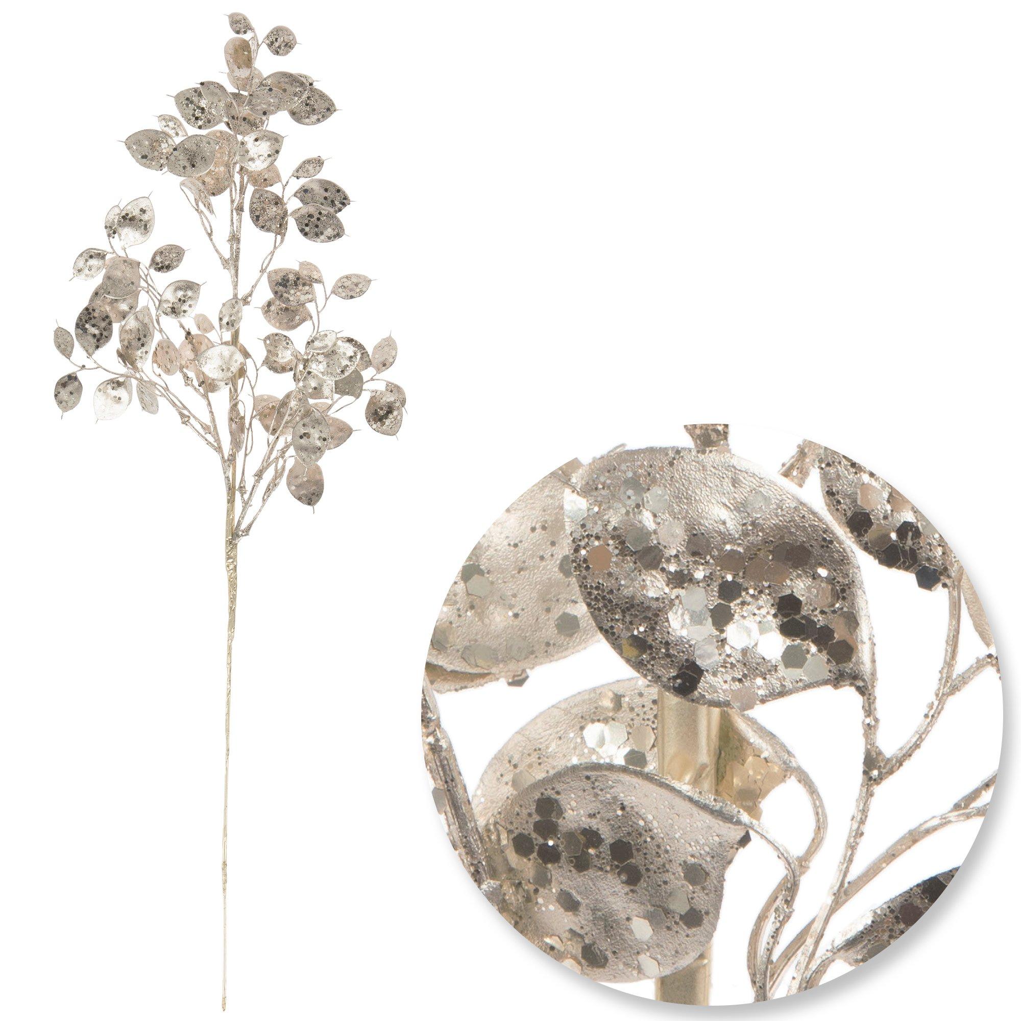 Champagne Glitter Lunaria Spray | Hobby Lobby | 2380244