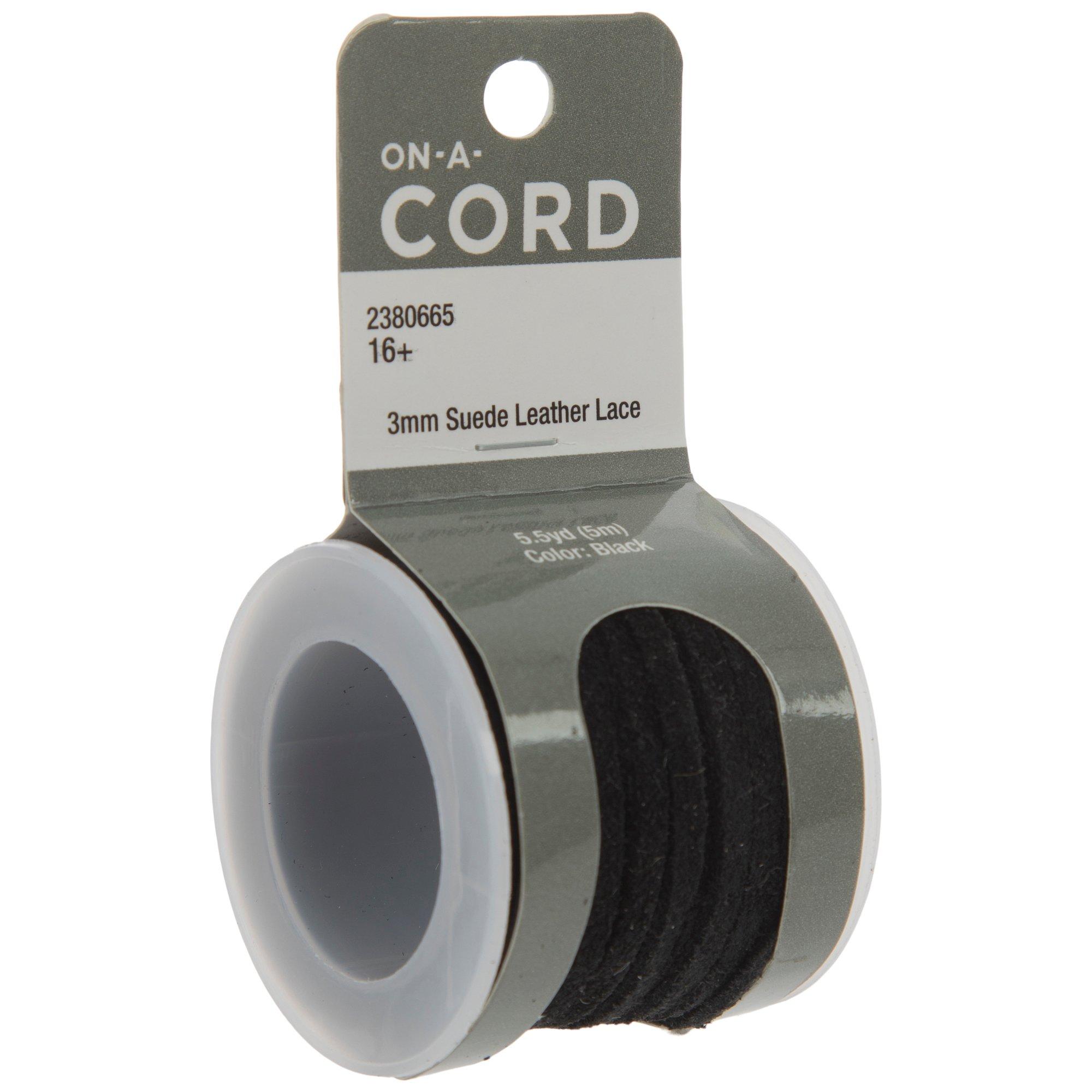 Suede Leather Lace Spool - 3mm | Hobby Lobby | 2380665