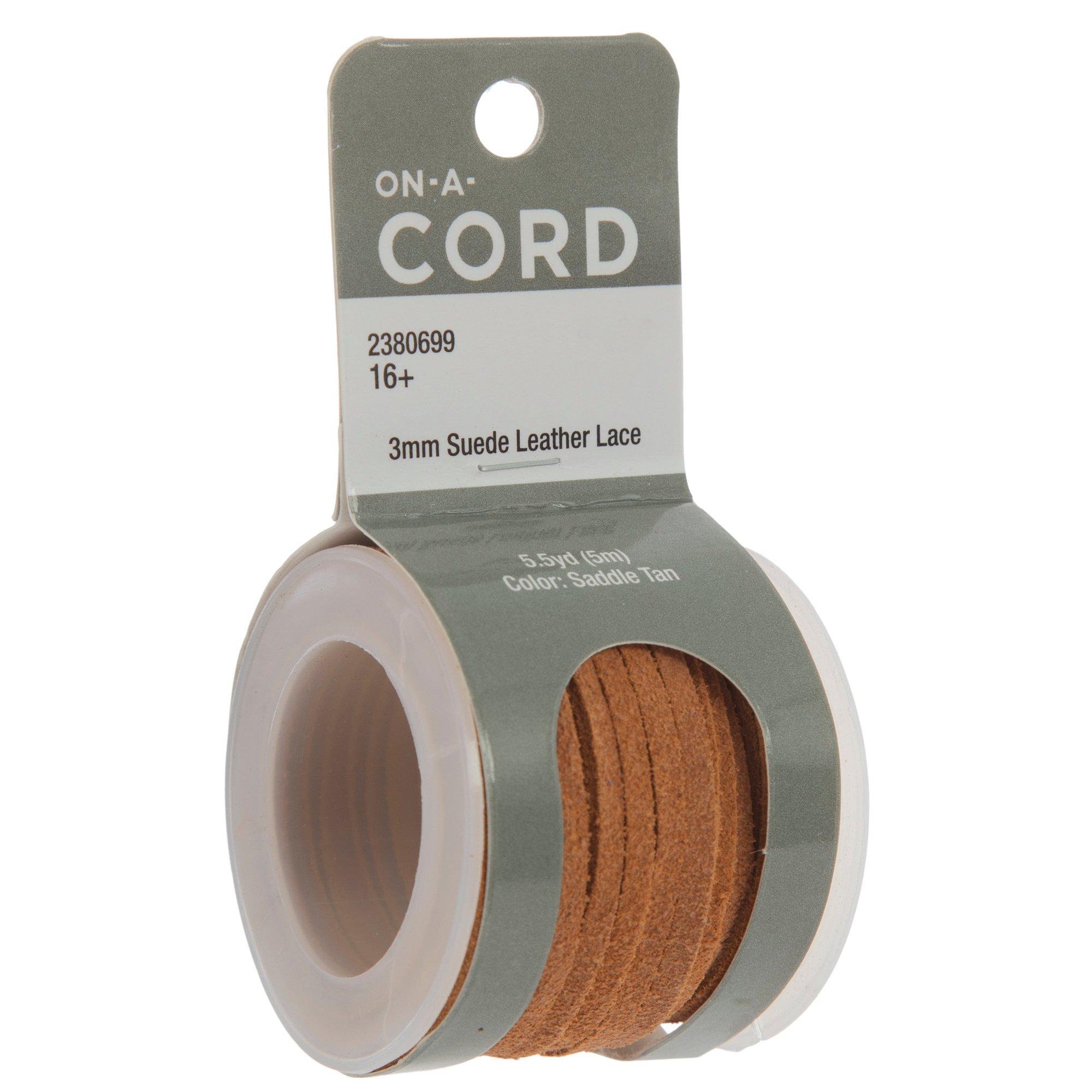 Suede Leather Lace Spool - 3mm | Hobby Lobby | 2380699