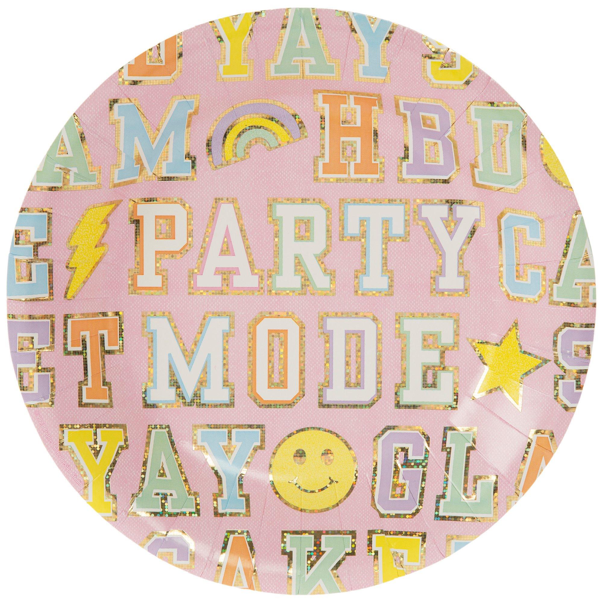 Preppy Patches Paper Plates - Small | Hobby Lobby | 2384204