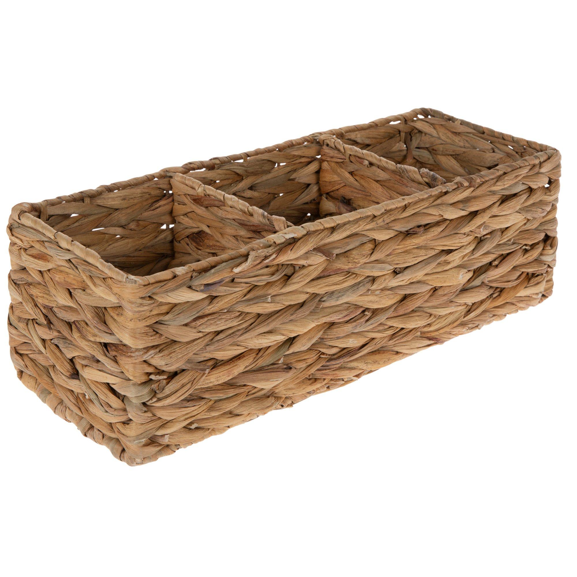 Three Section Water Hyacinth Basket | Hobby Lobby | 2388114