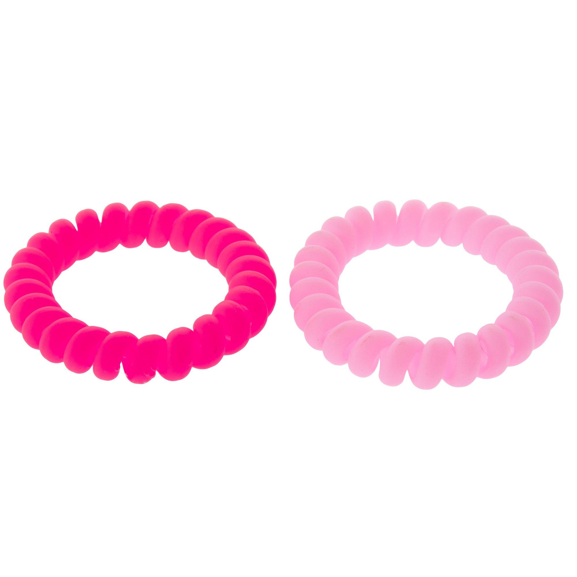 Pink Coil Hair Ties | Hobby Lobby | 2390540