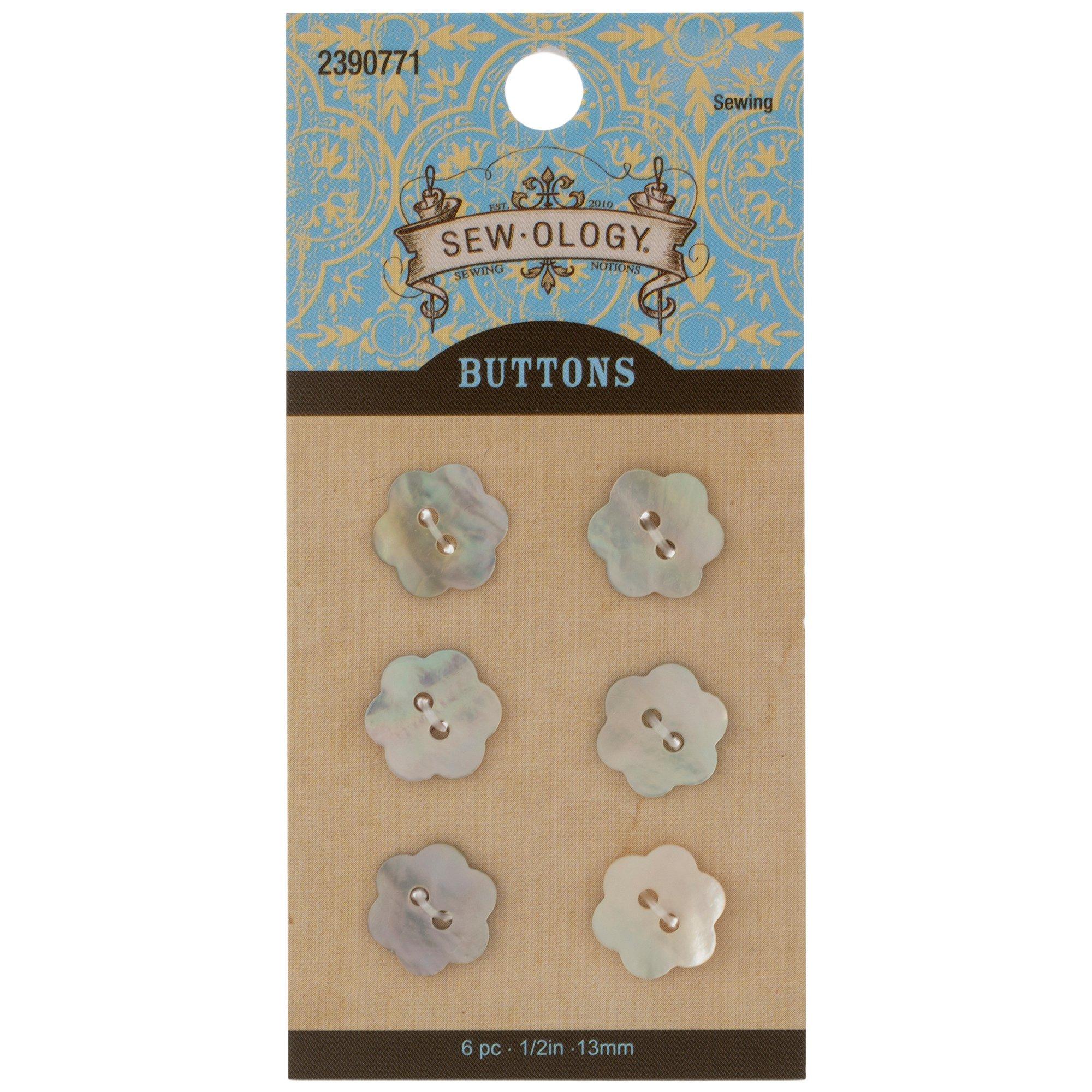 Flower Shell Buttons | Hobby Lobby | 2390771