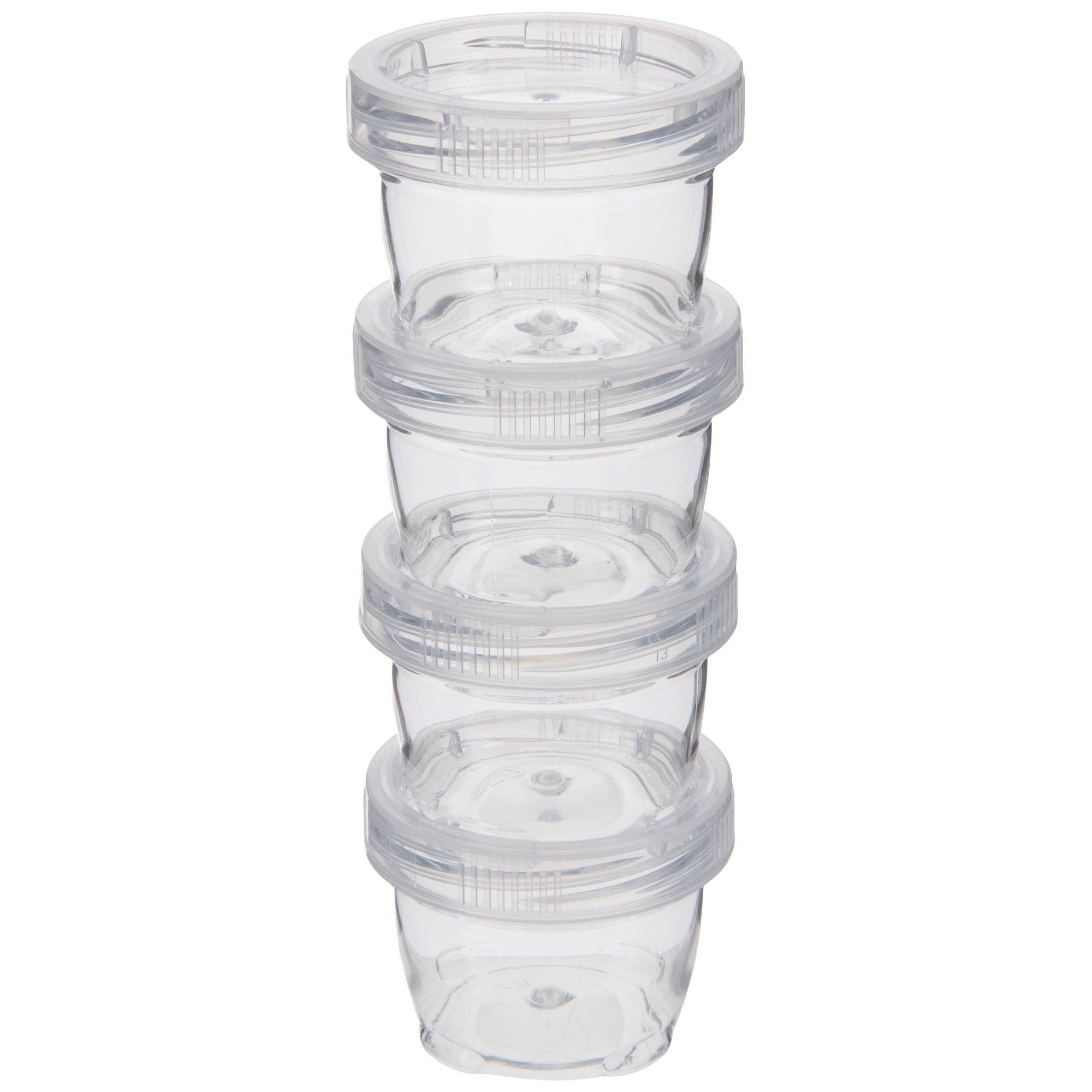 Clear Stackable Storage Jars | Hobby Lobby | 2395242
