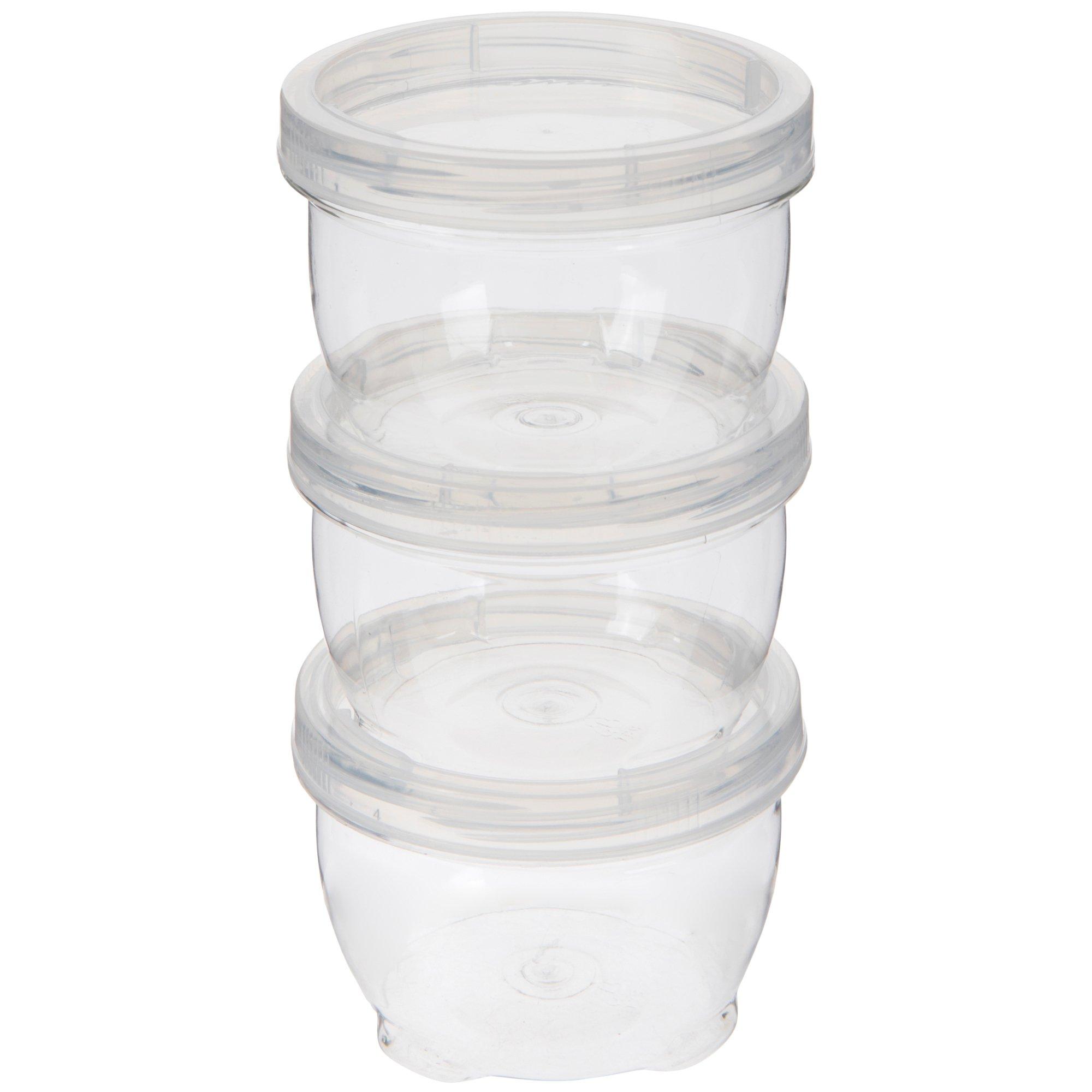 Clear Stackable Storage Jars | Hobby Lobby | 2395259