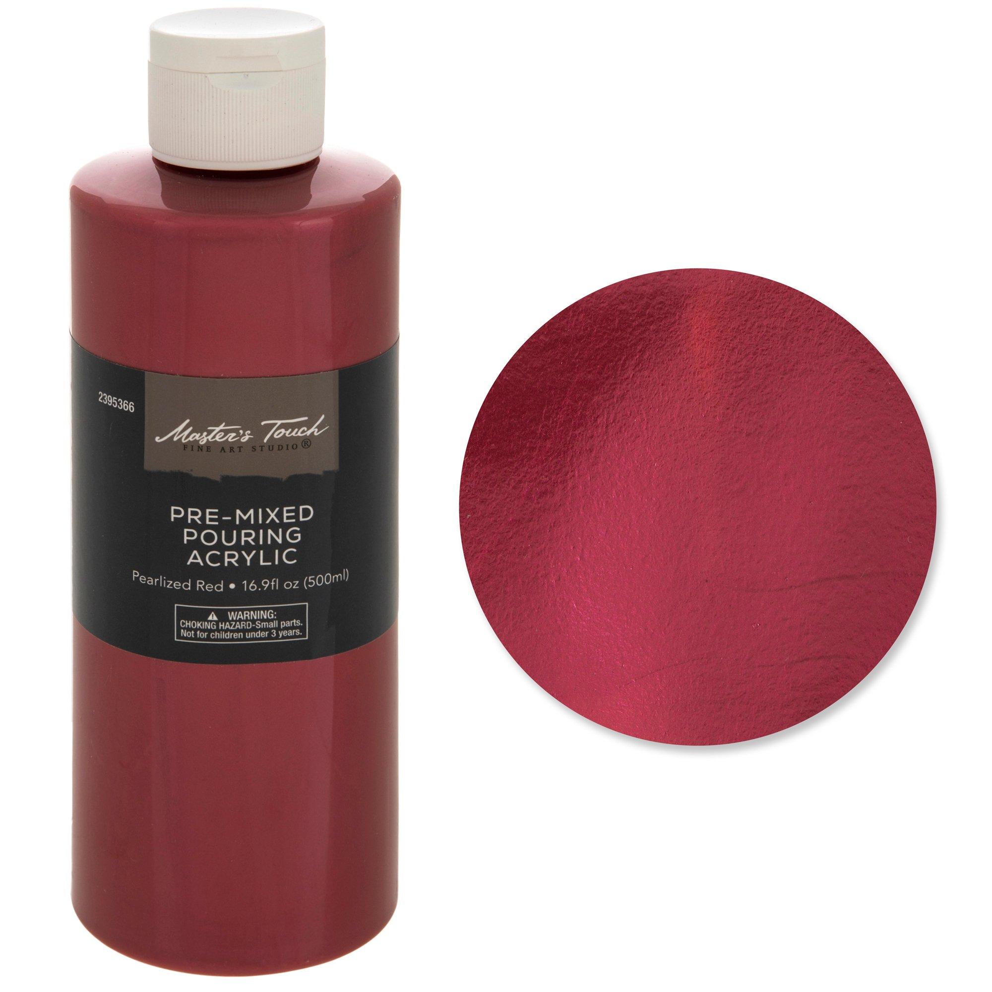 Master's Touch Pearlized Pre-Mixed Pouring Acrylic Paint | Hobby Lobby ...