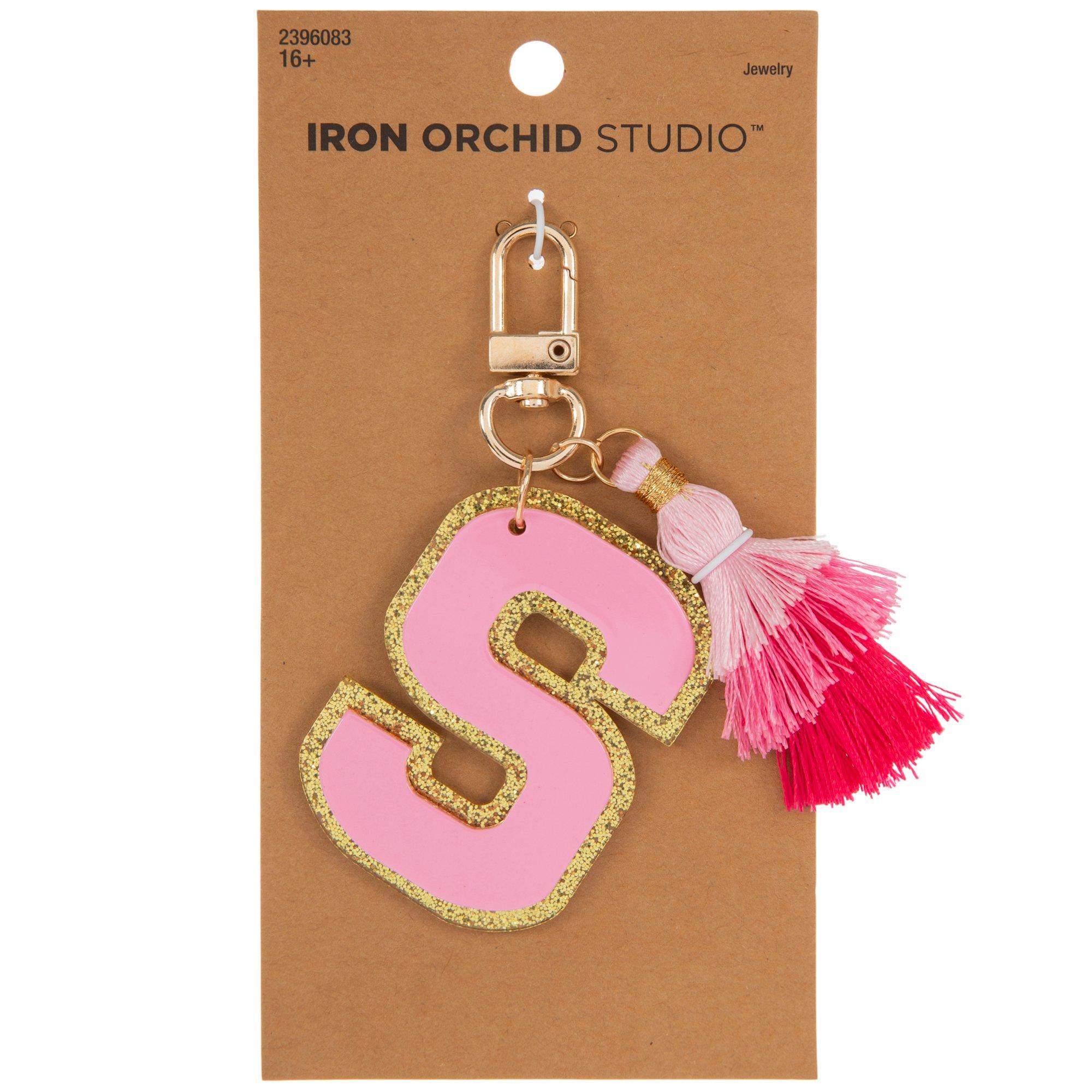 Varsity Letter Tassel Keychain | Hobby Lobby | 2396083