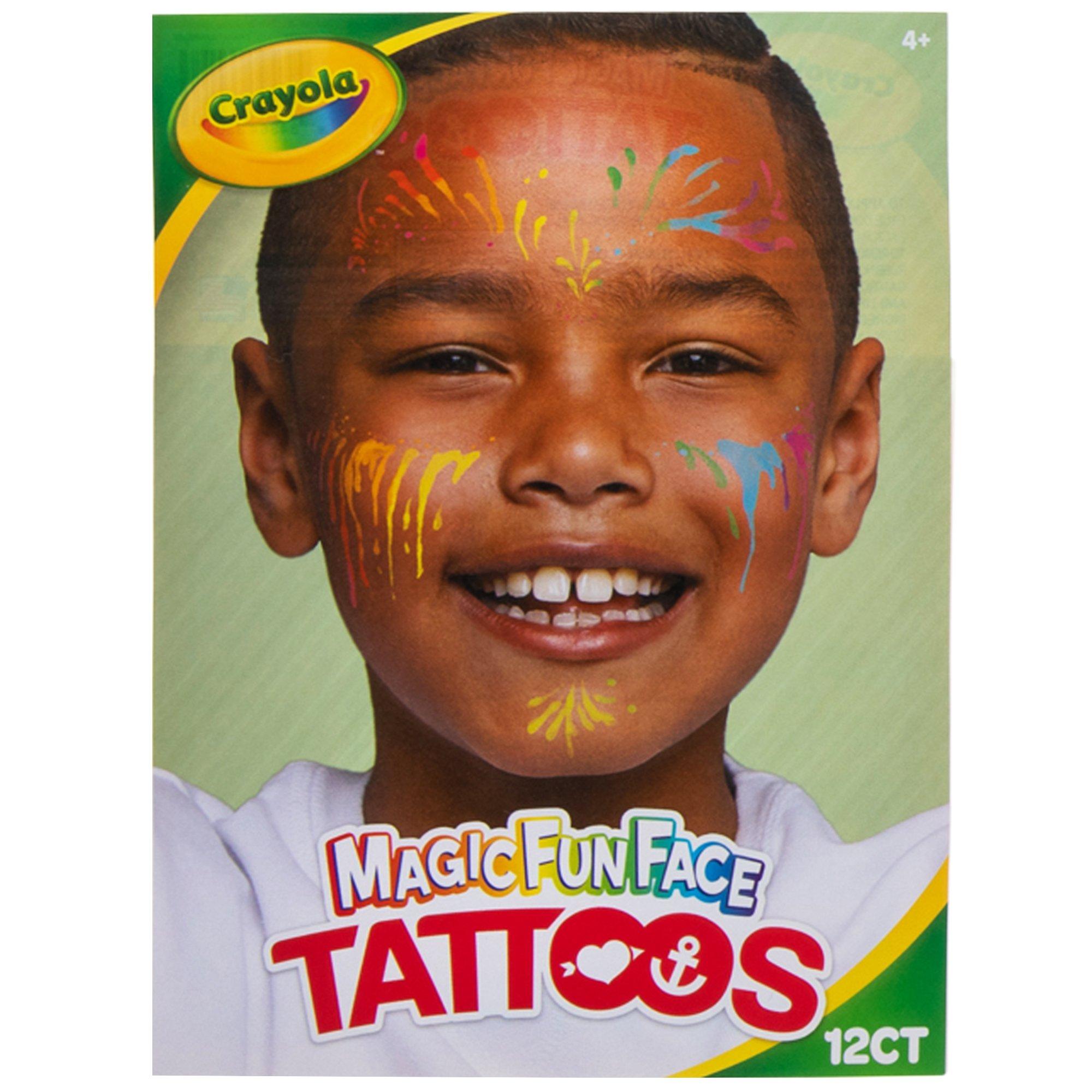 Magic Crayola Face Tattoos | Hobby Lobby | 2397362