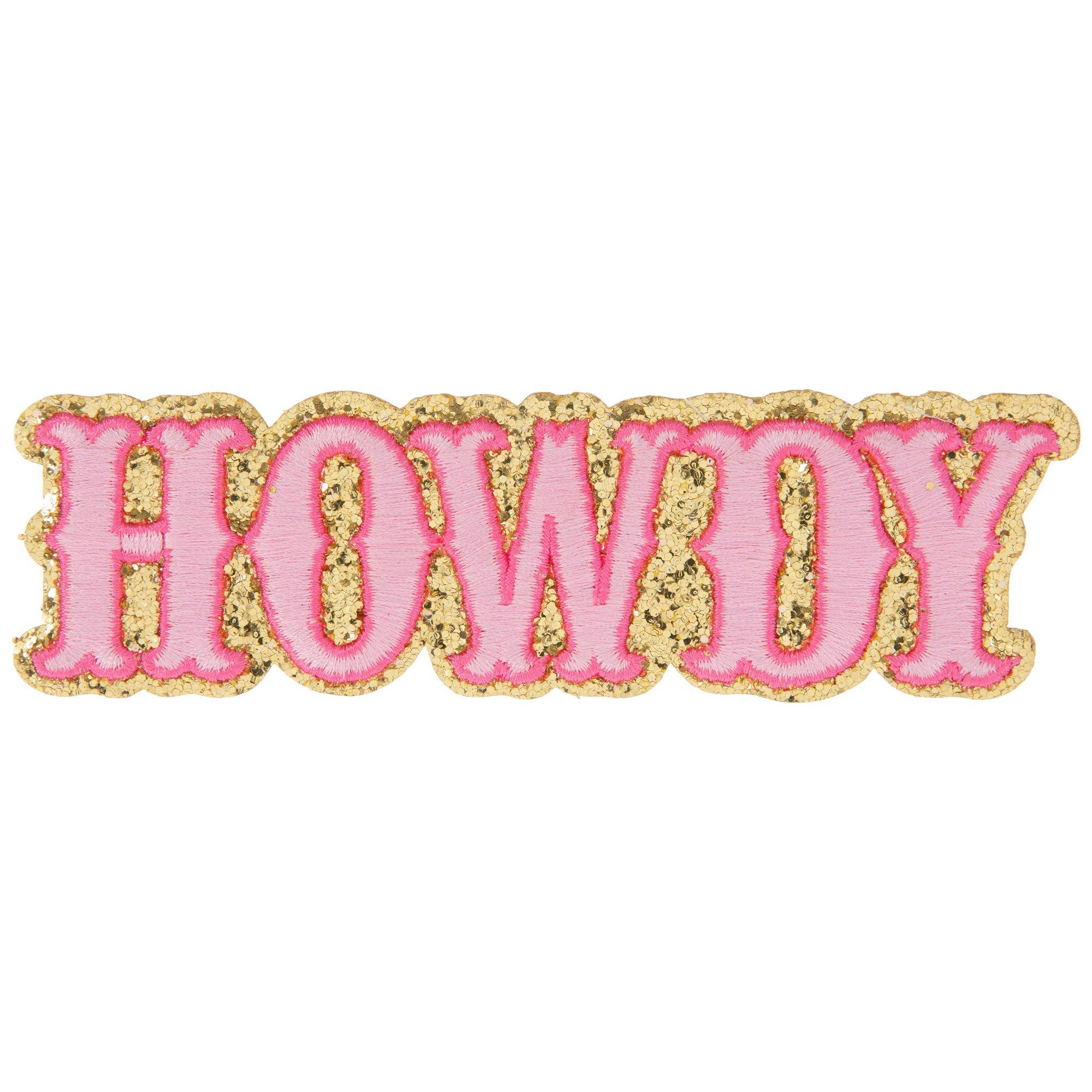 Pink Howdy Patch Sticker | Hobby Lobby | 2397701