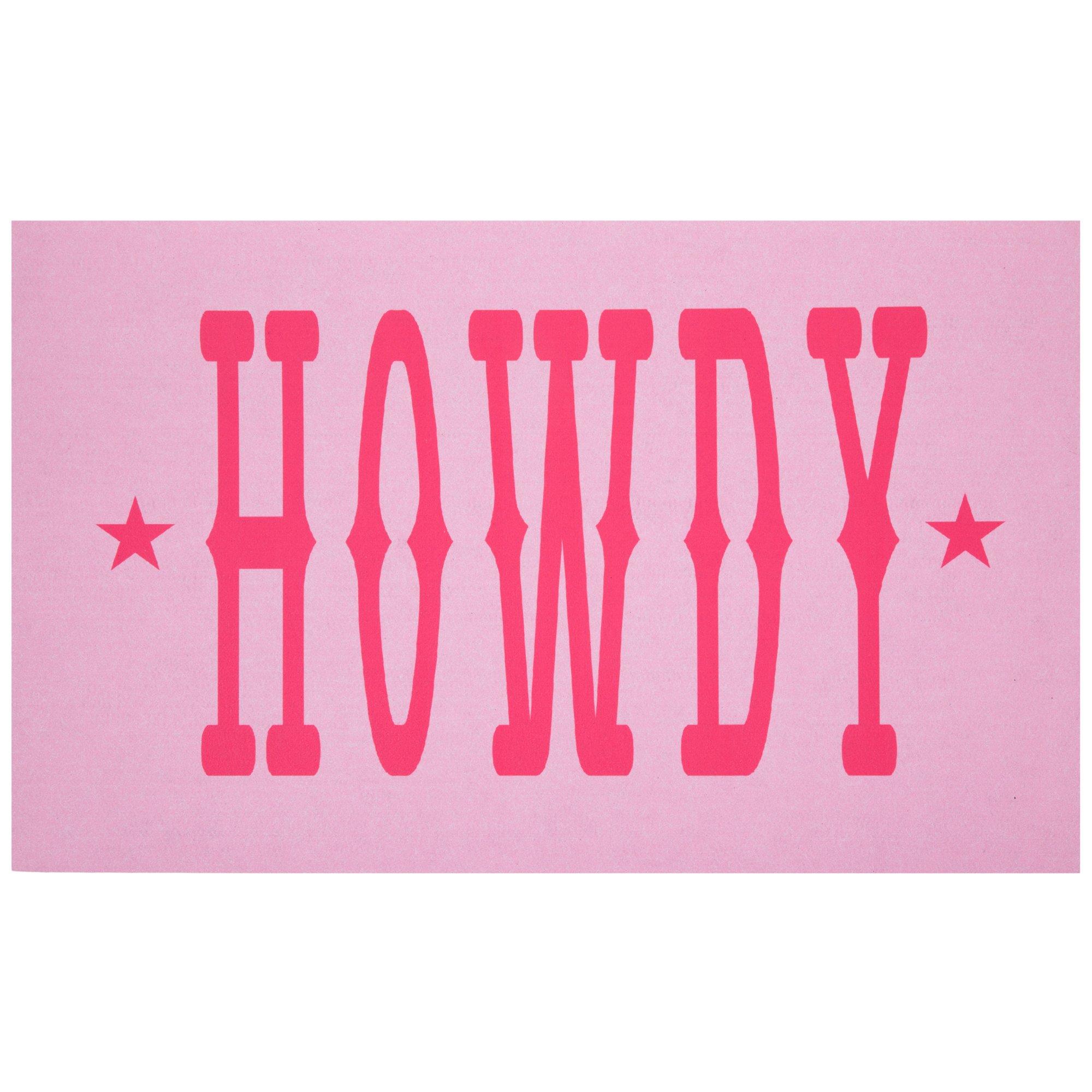 Howdy Pink Doormat | Hobby Lobby | 2400166