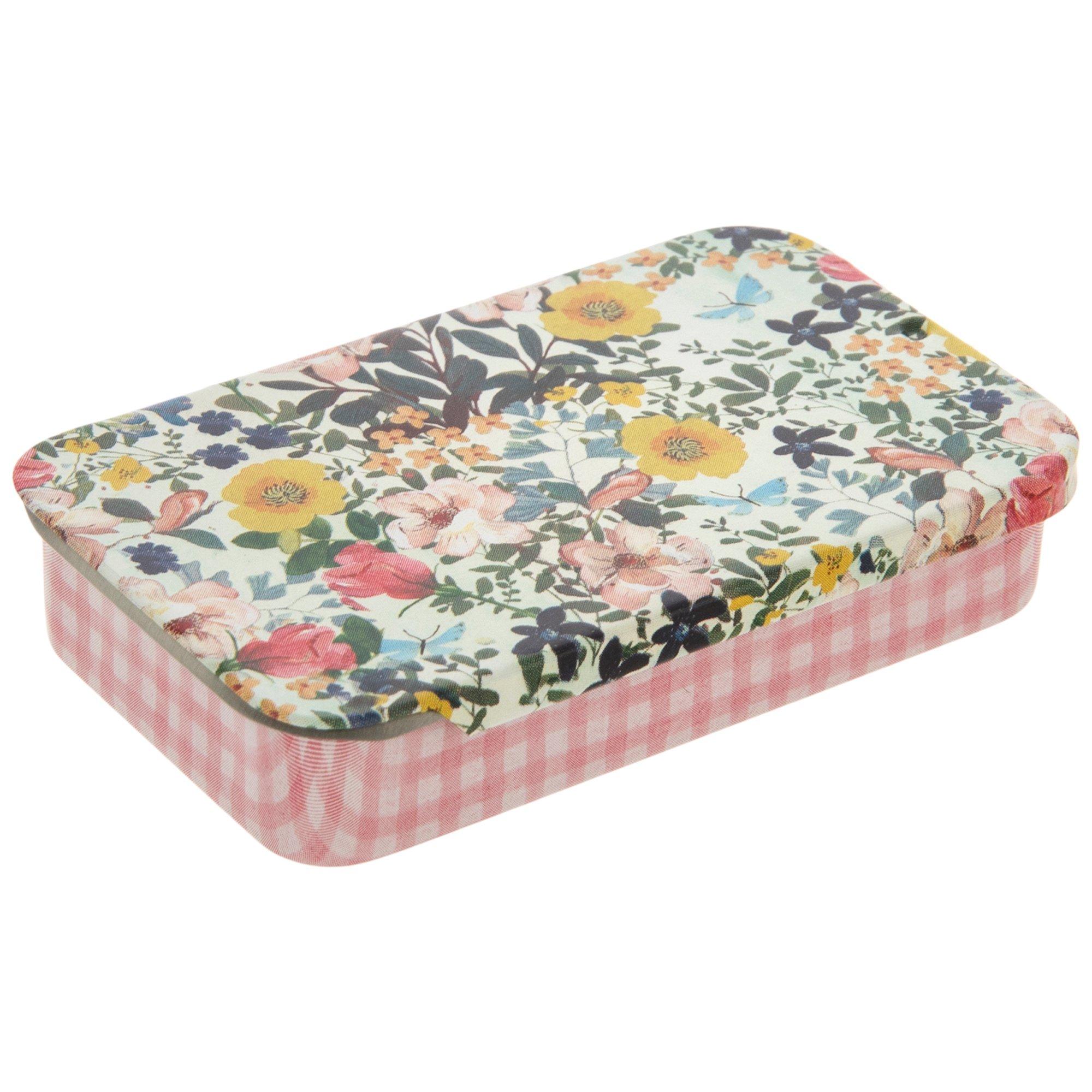 Floral Magnetic Pin Tin | Hobby Lobby | 2404002