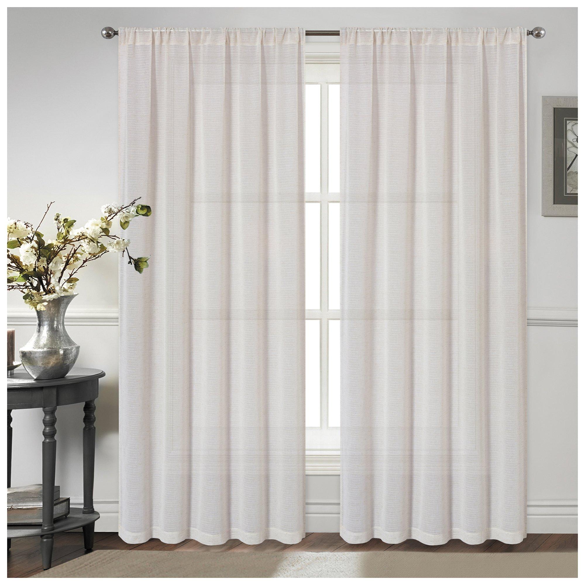 Natural Linen Slub Window Curtain | Hobby Lobby | 2405017