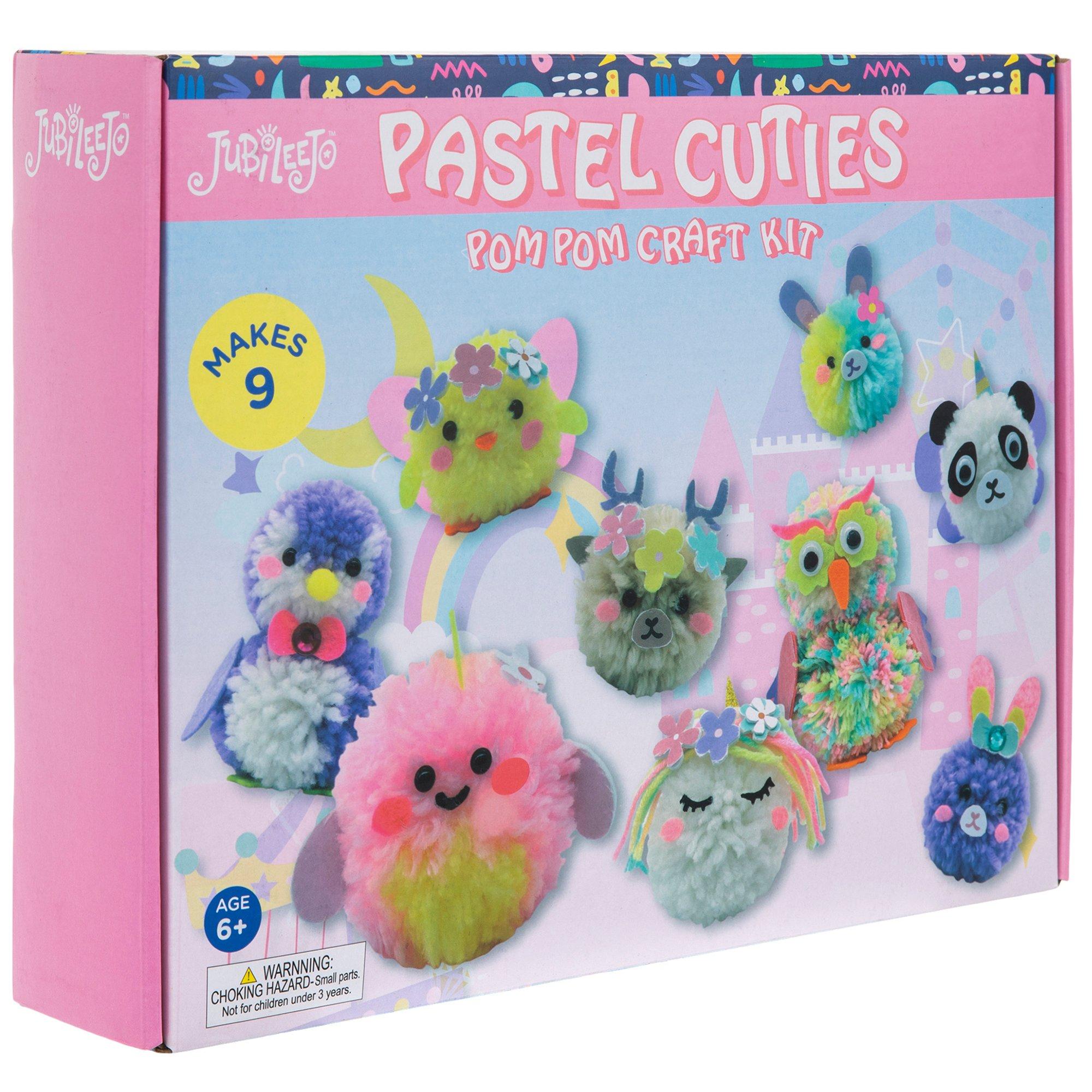Pastel Cuties Pom Pom Craft Kit | Hobby Lobby | 2406171